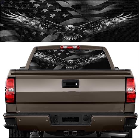 Amazon.com: Tobethay Rear Window Decals for Trucks - 65x17.3 in Back ...