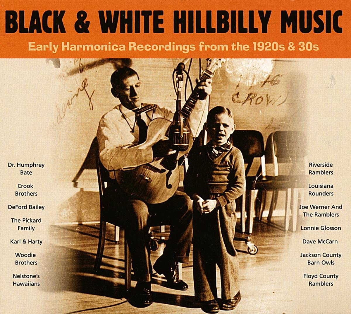 Black & White Hillbilly Music: Early Harmonica Recordings from the ...