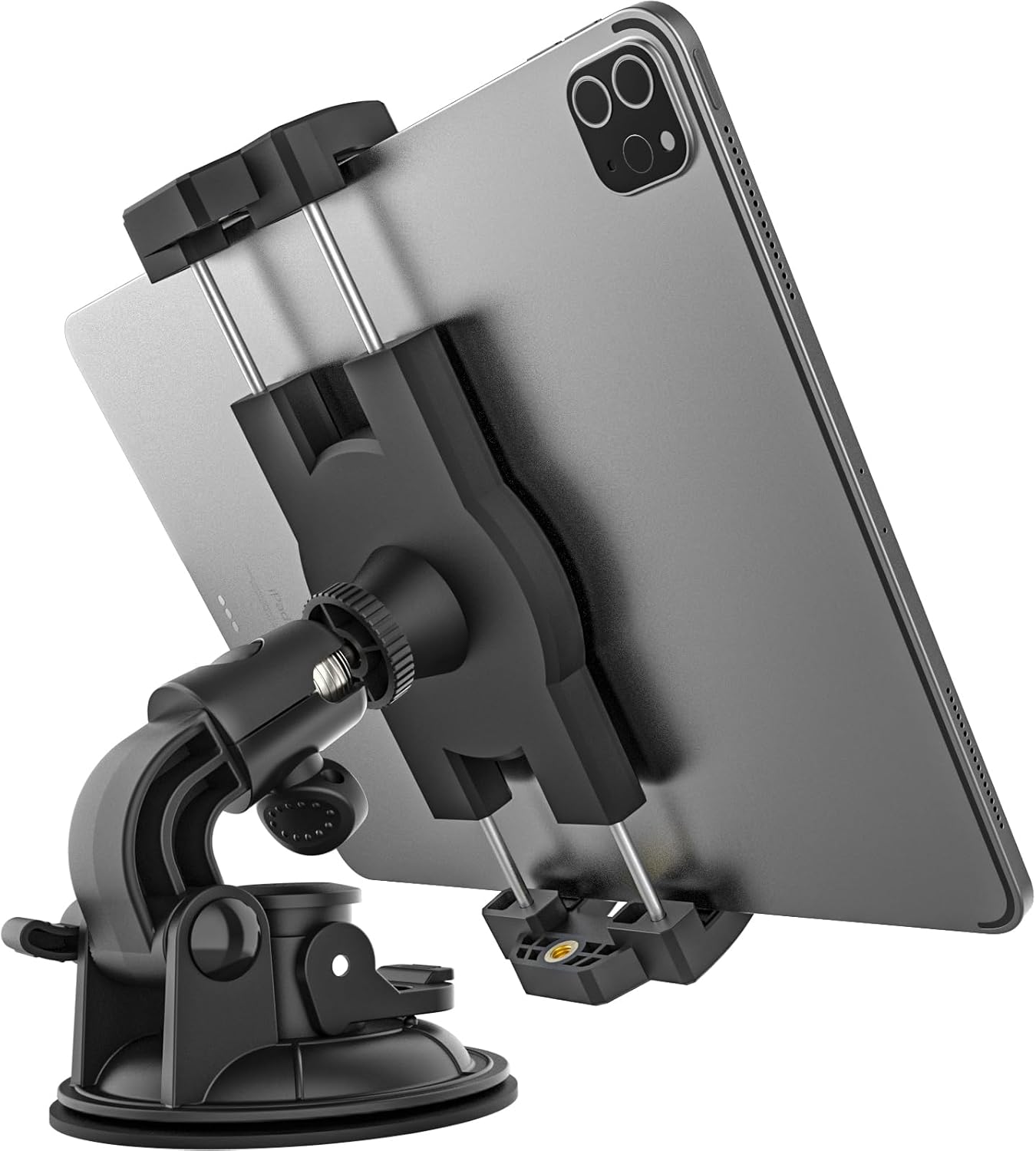 Charchendo Dashboard Tablet Mount for Car, Suction Cup Dash Tablet ...