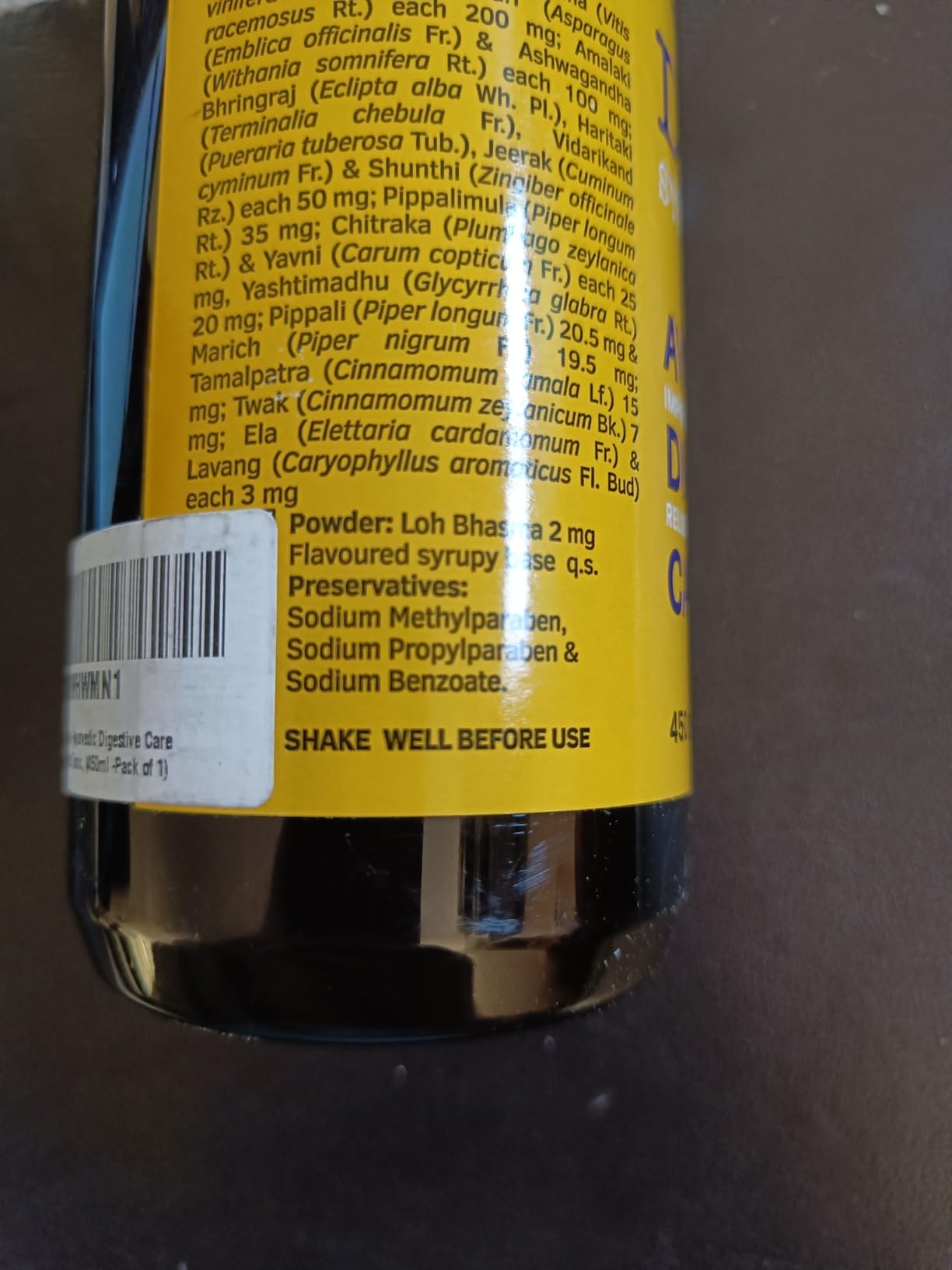 Buy Charak Dipya Syrup - Ayurvedic Digestive Care Syrup | Syrup For ...
