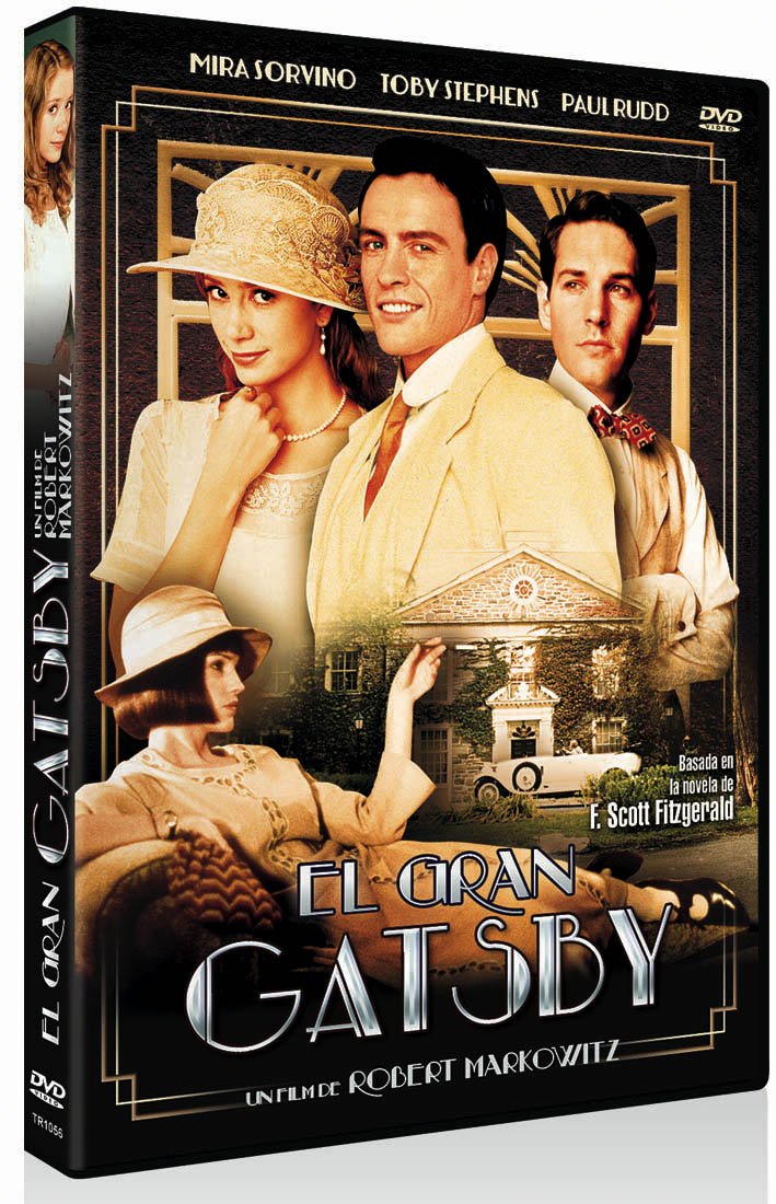 El Gran Gatsby [DVD]: Amazon.es: Mira Sorvino, Toby Stephens, Paul Rudd ...
