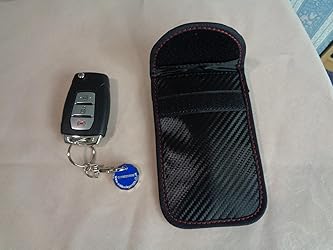 Faraday Pouch for car Keys, Faraday Bag | Car Key Signal Blocking Pouch ...