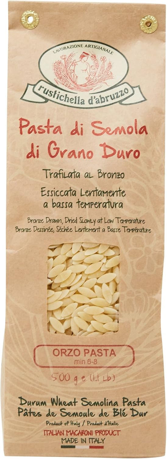 Rustichella d'Abruzzo Orzo Pasta Rustichella : Amazon.fr: Epicerie