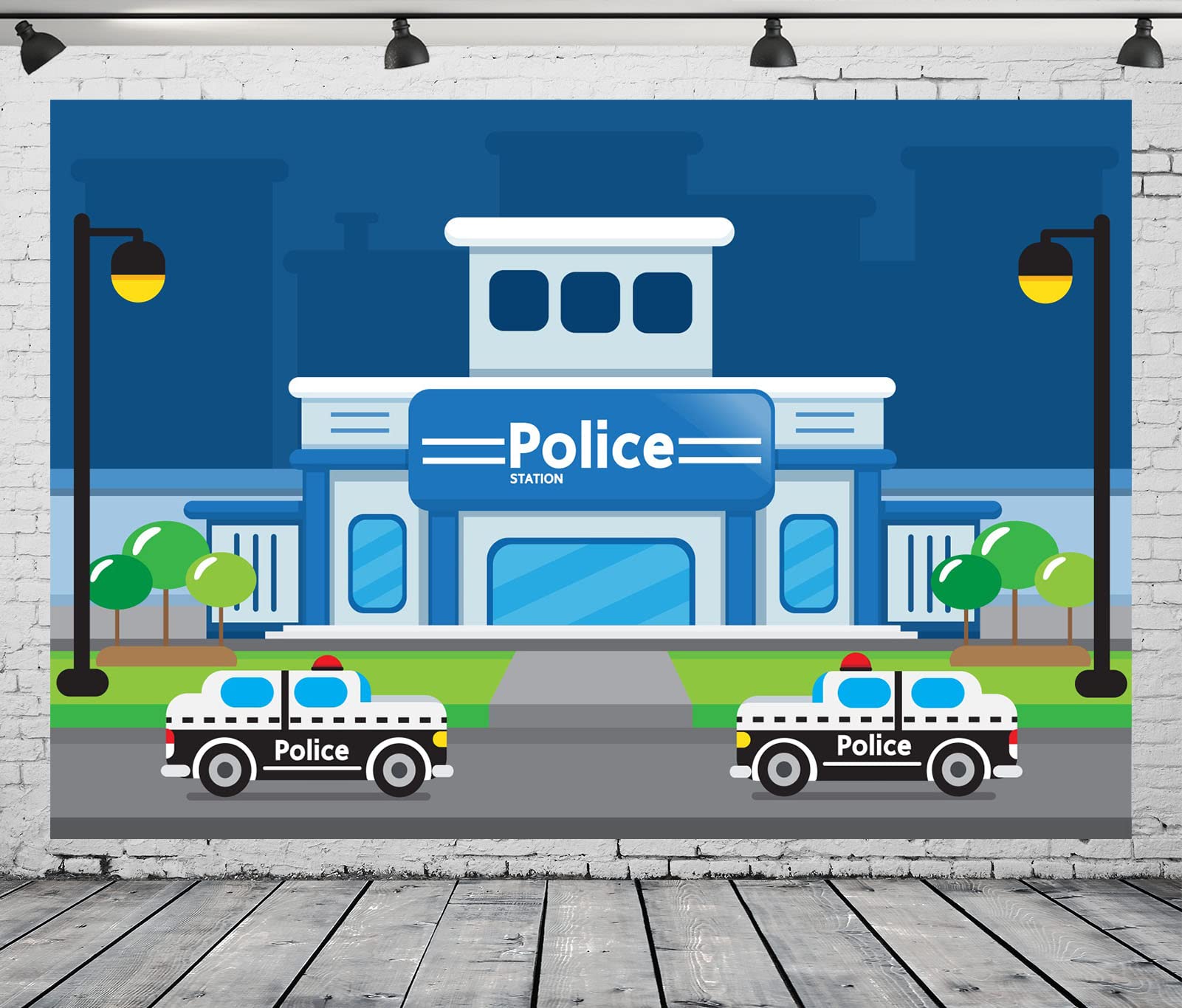 Animated Police Station