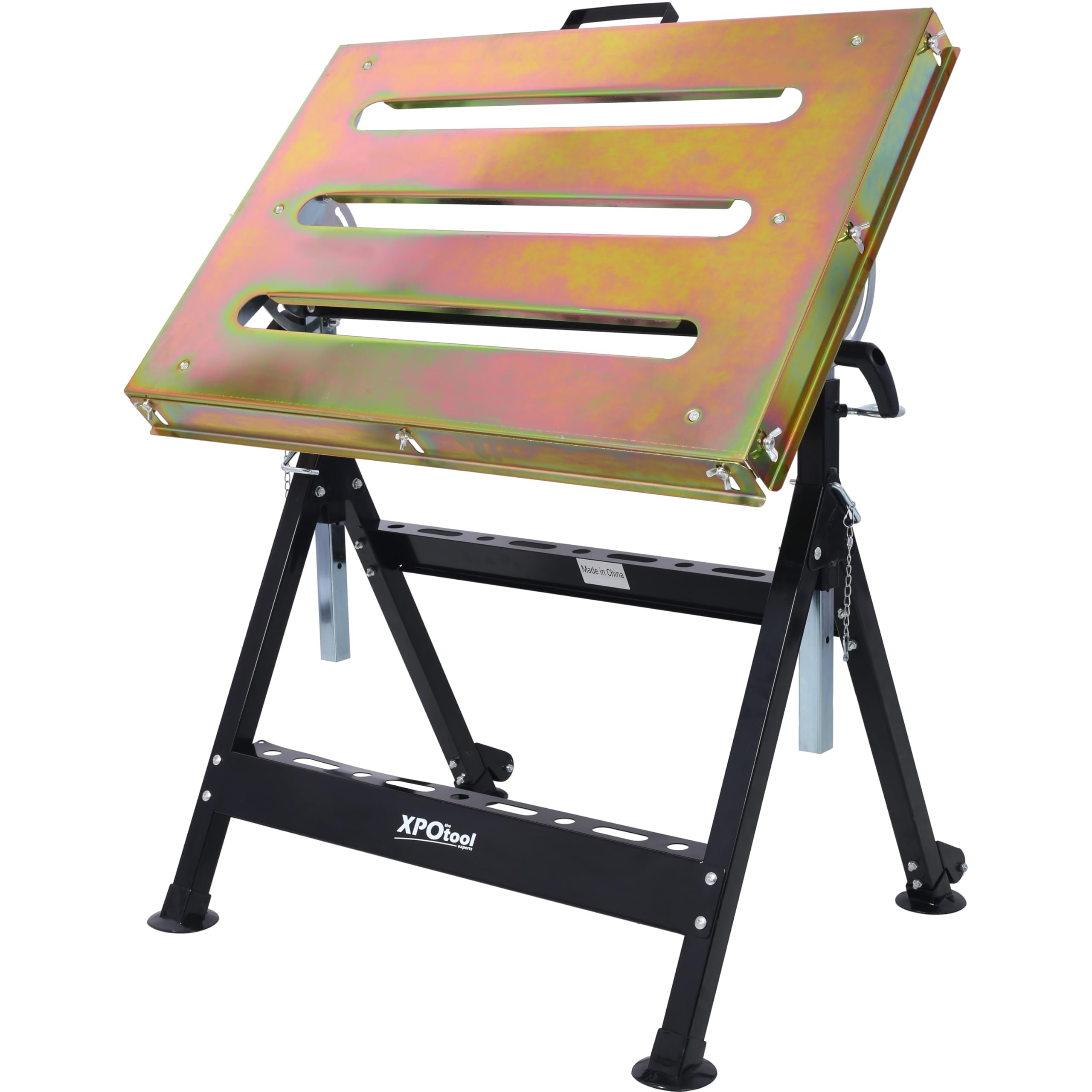 Foldable Welding Table 30"X20", 400lbs Capacity Steel Workbench with ...
