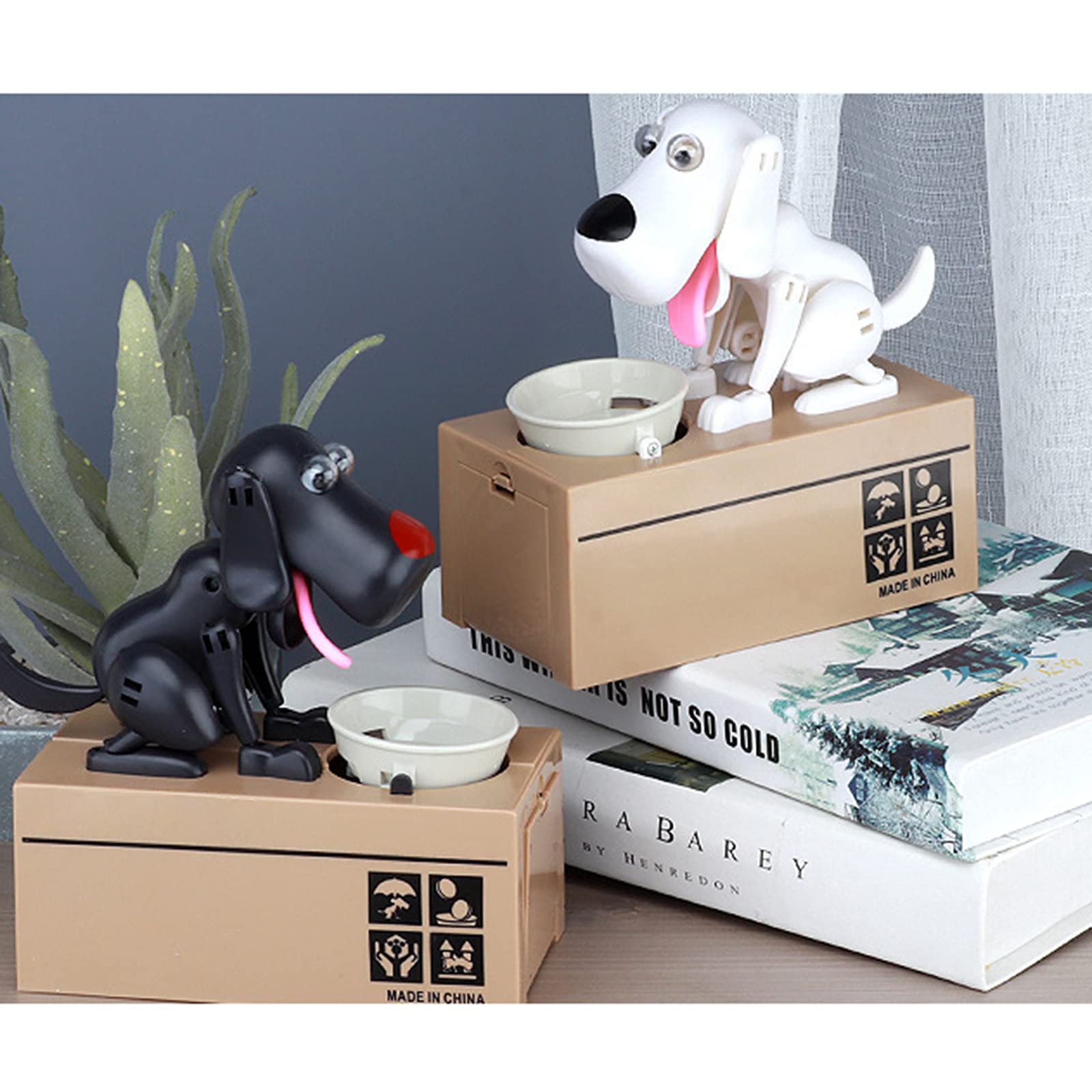 Dog Counting Money Buy Eat Money Dog Coin Bank Puppy Money Saving Box
