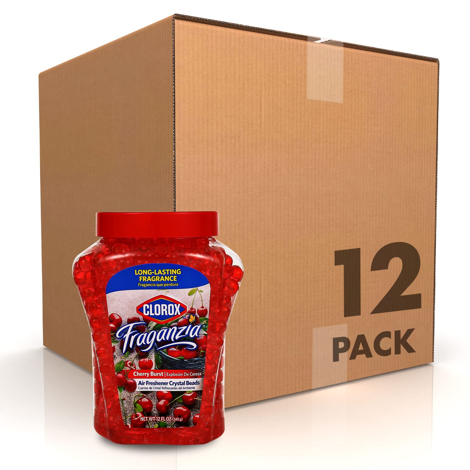 Snapklik.com : Clorox Fraganzia Crystal Beads Air Freshener In Cherry ...