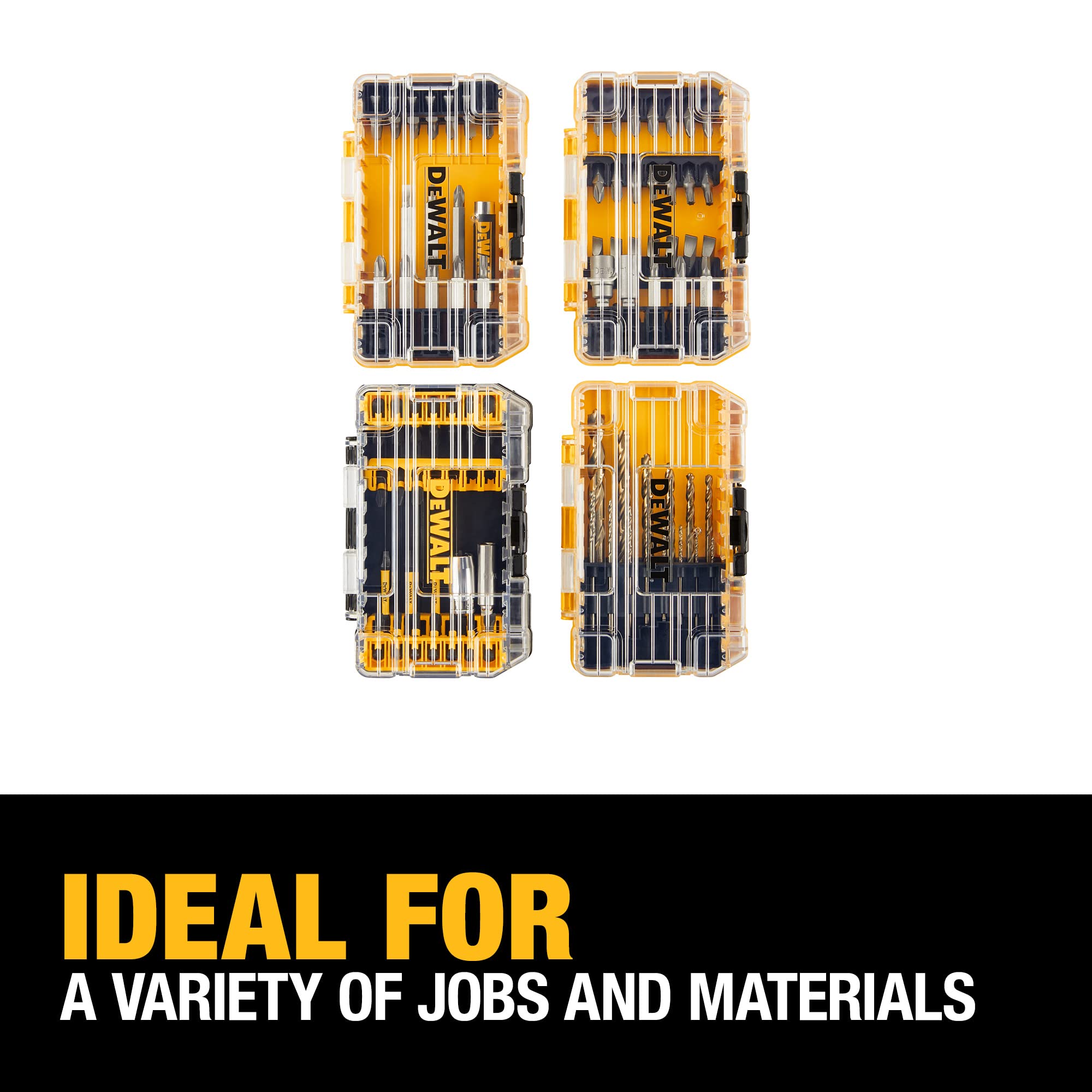 DEWALT Screwdriver Bit Set / Drill Bit Set, 100-Piece (DWA2FTS100)