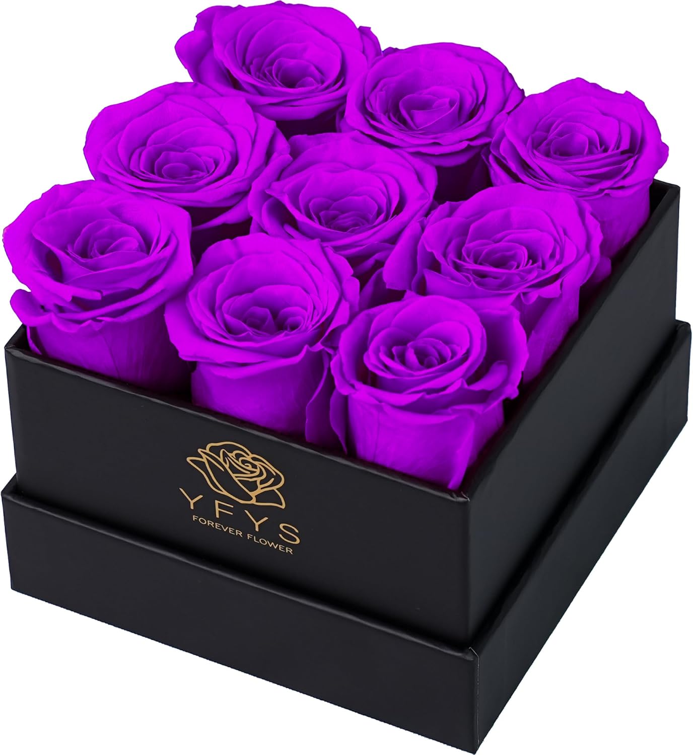 Amazon.com: YFYS Forever Flowers for Delivery Prime - 9pcs Preserved ...