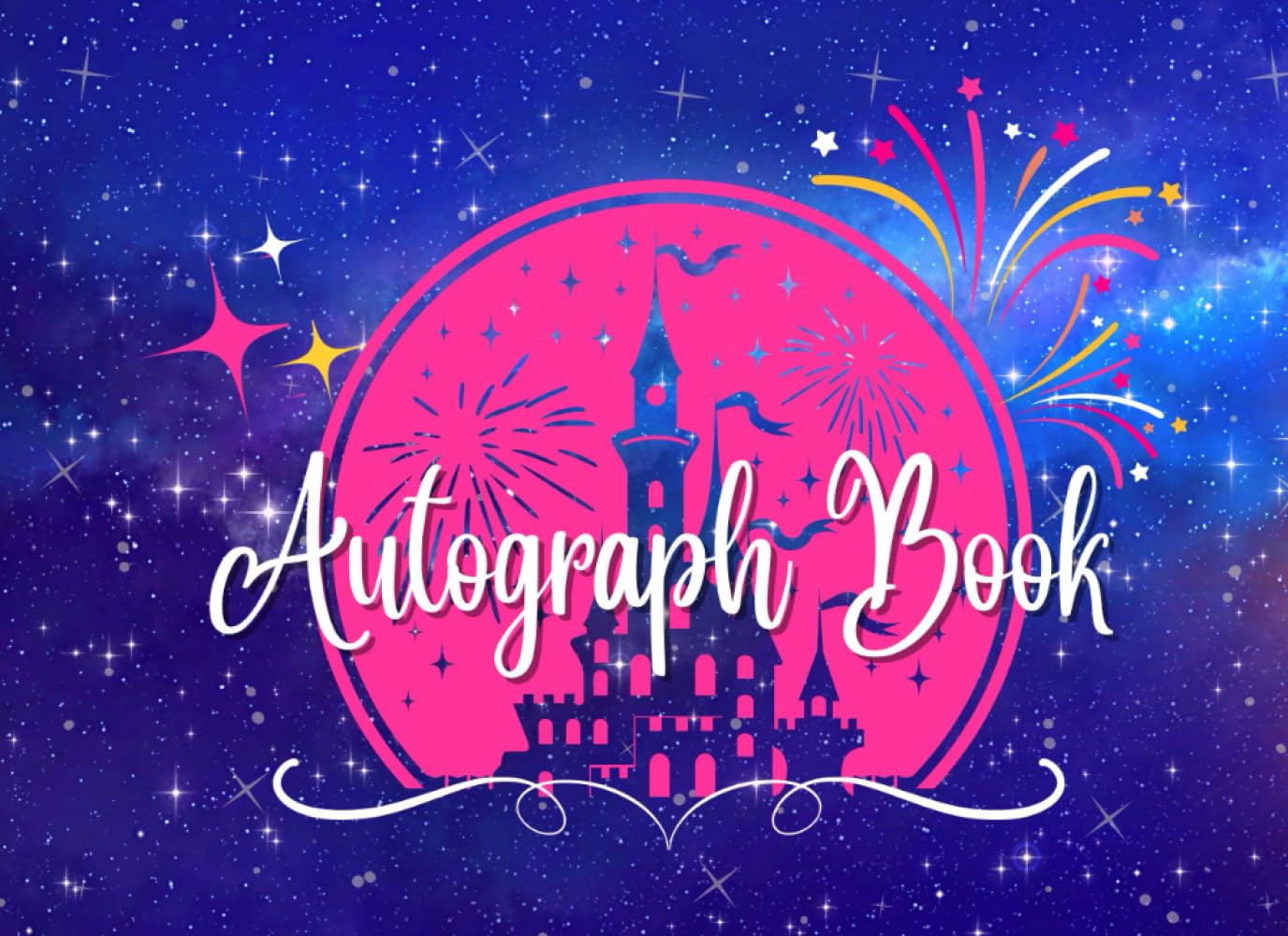 Autograph Book: Signature & Photo Book, Blank Unlined Memory Album ...