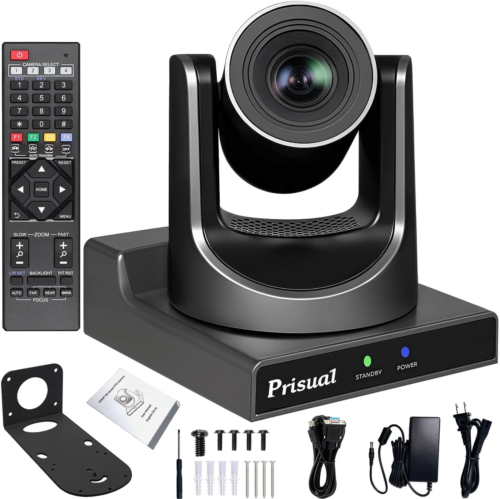 Amazon.com : Prisual PTZ Camera 30X Optical Zoom, HDMI, 3G-SDI, USB, IP ...