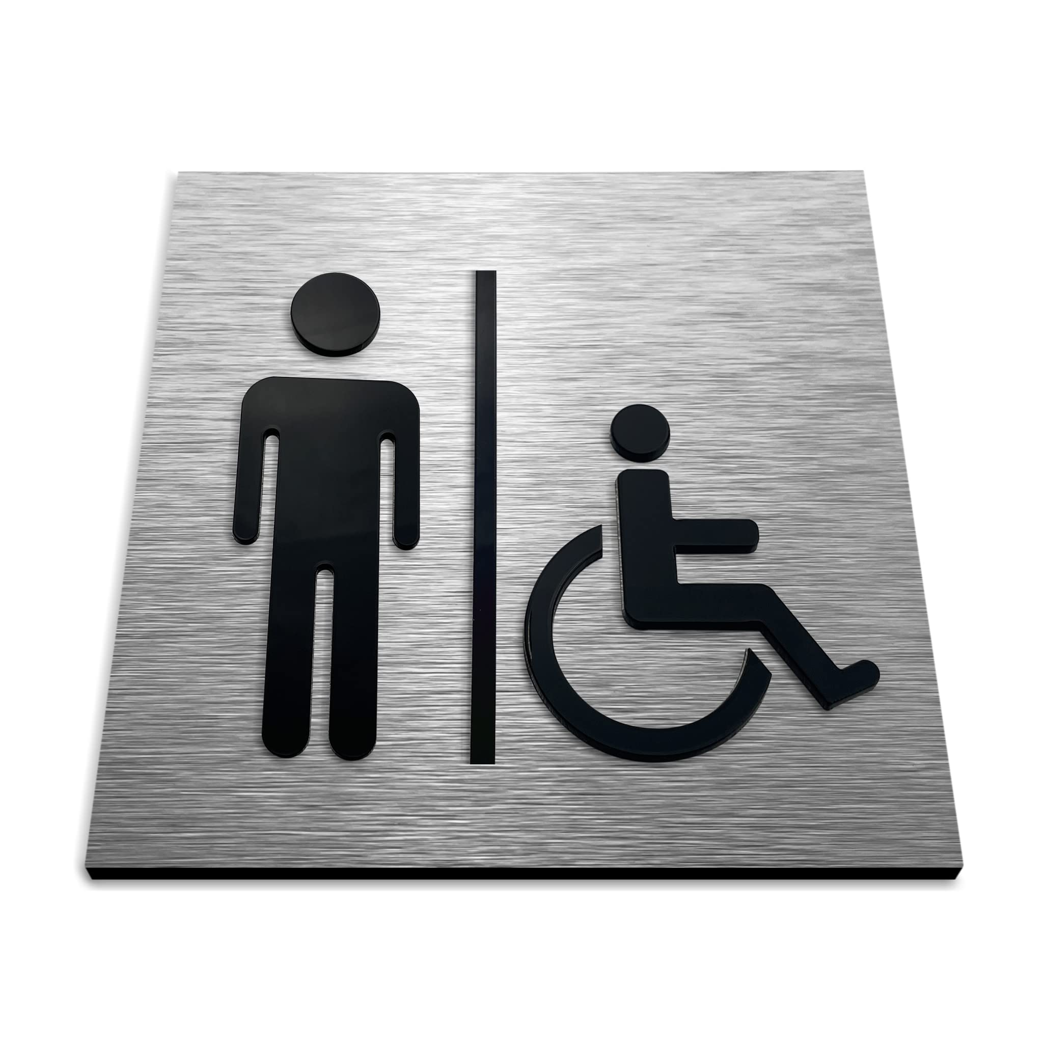 Bathroom Handicap Symbol SIGN EVER Handicap Door Sign Board For Toilet