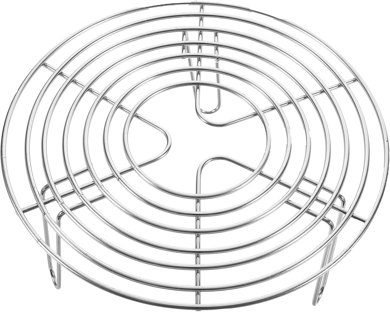 Amazon.com: Steamer Rack for Pots: Round Stainless Steel Cooling Rack ...