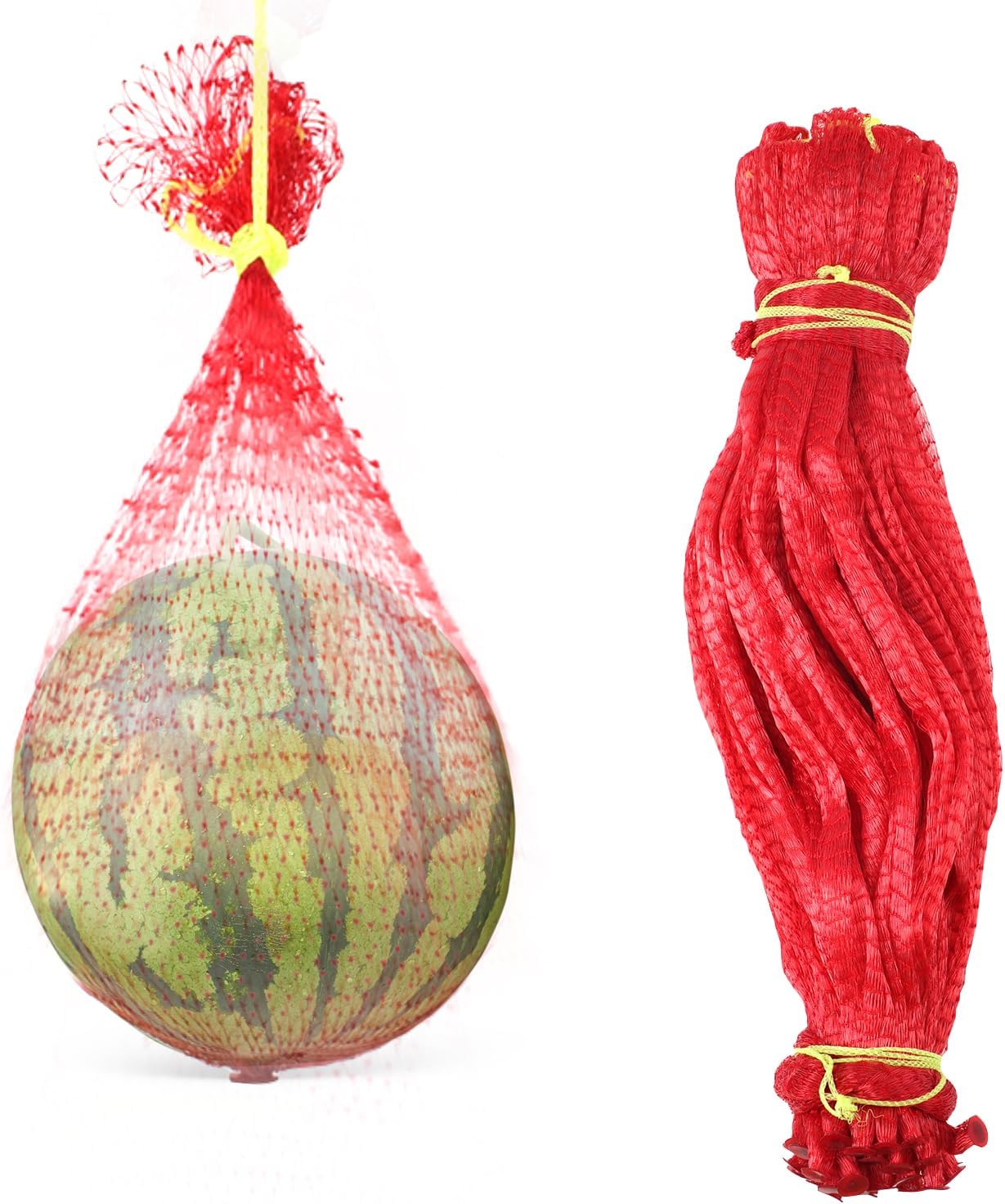 50pcs Watermelon Net for Garden, Reusable Mesh Melon Trellis Support ...