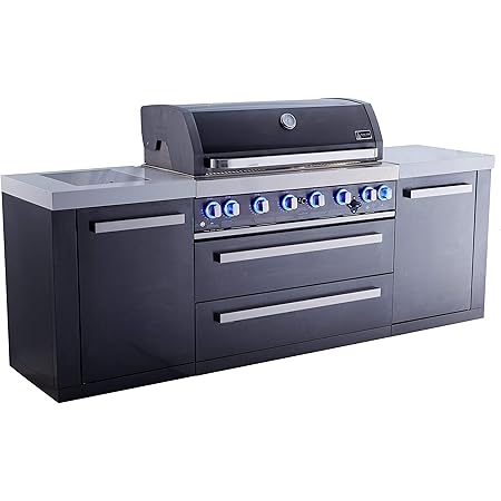 Amazon.com: Mont Alpi MAI805 44" Outdoor Barbeque Island, 47.00 x 20.00 ...
