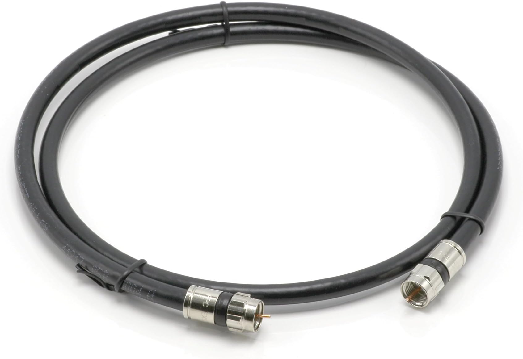 Amazon.com: GE RG6 Coaxial Cable, 6 ft. F-Type Connectors, Quad ...