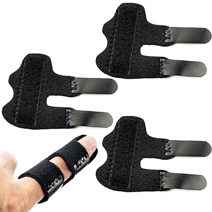 Trigger Finger Splint-3 pcs Mallet Finger Splints For Trigger Finger ...