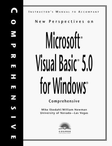 New Perspectives on Microsoft Visual Basic 5.0 for Windows ...