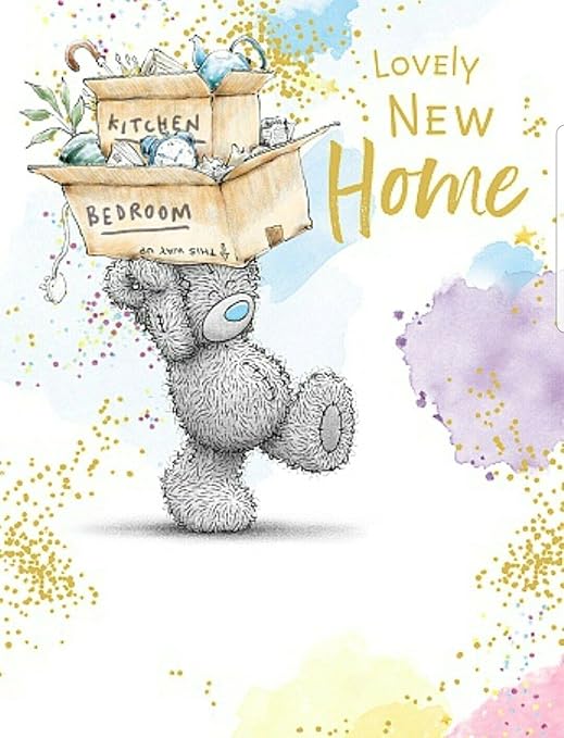 Me to You Bear Tatty Teddy New Home Card : Amazon.co.uk: Stationery ...