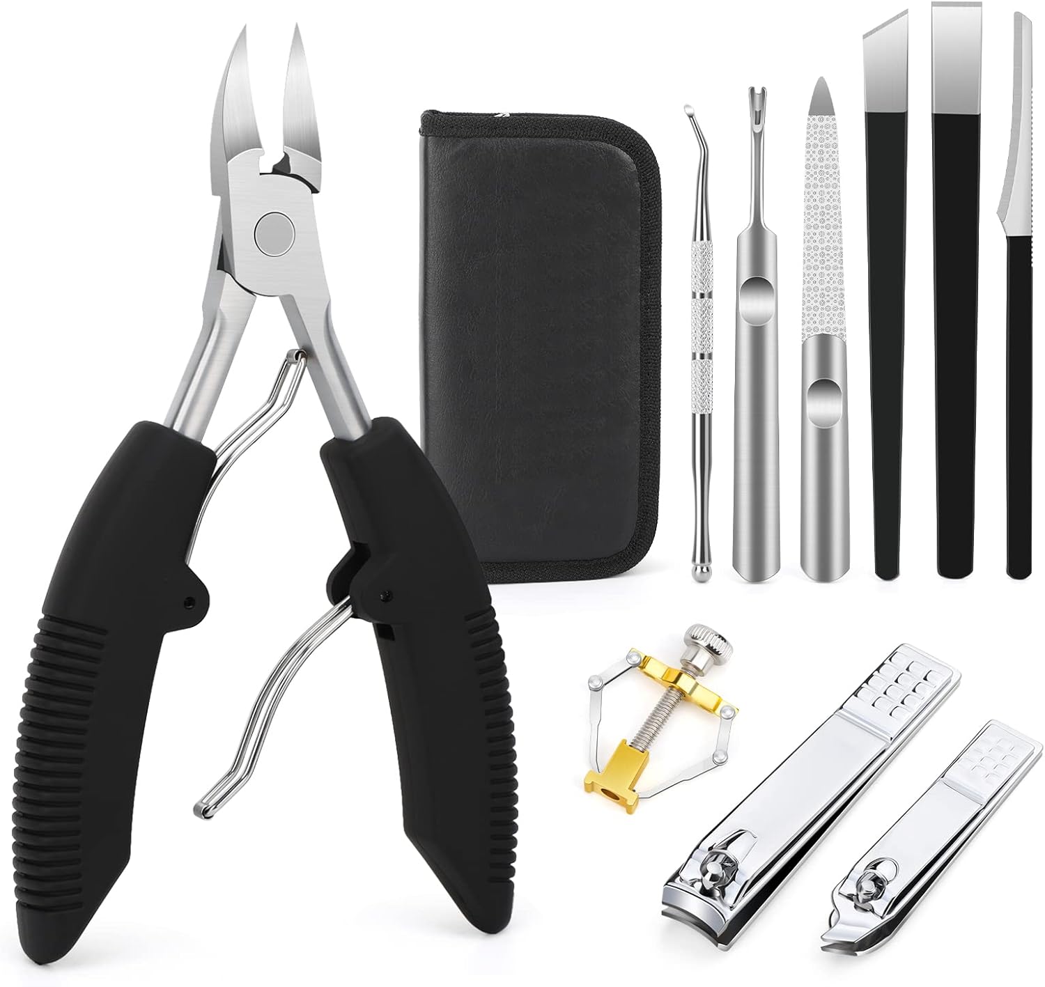 Segbeauty 10pcs Ingrown Toenail Removal Kit, Nail Clipper Toenail ...