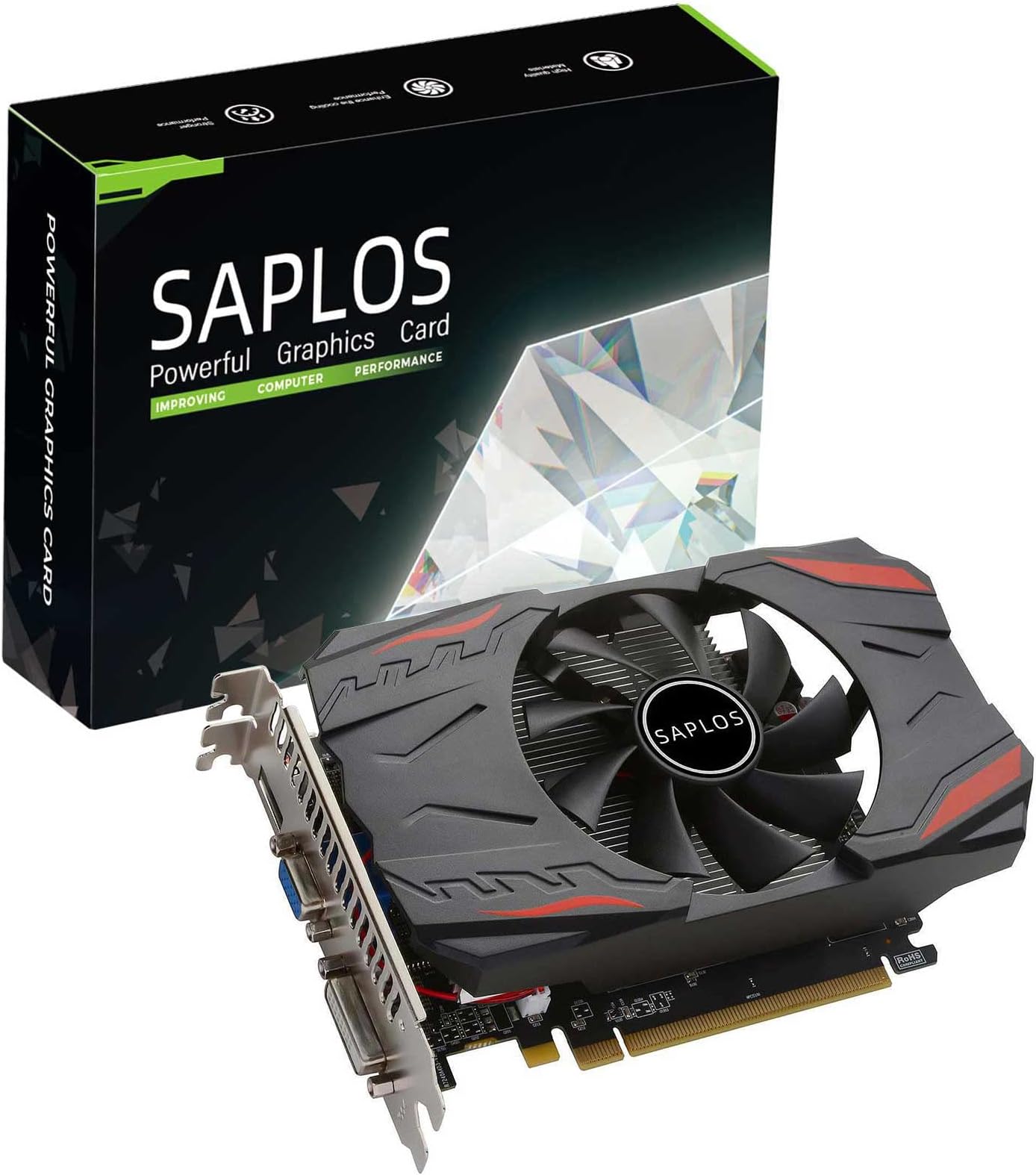 Amazon.com: Dell AMD Radeon R5 240 1GB DDR3 DVI/ D-Port Video Card ...