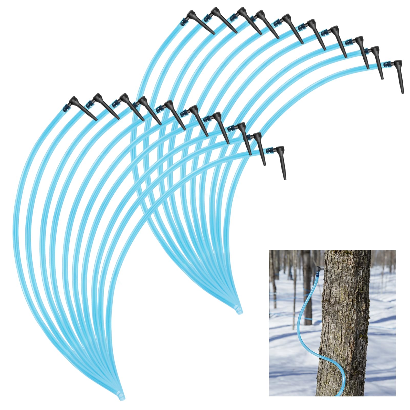 Amazon.com : 20 Set Maple Syrup Tapping Kit, Maple Tree Taps and 3ft ...