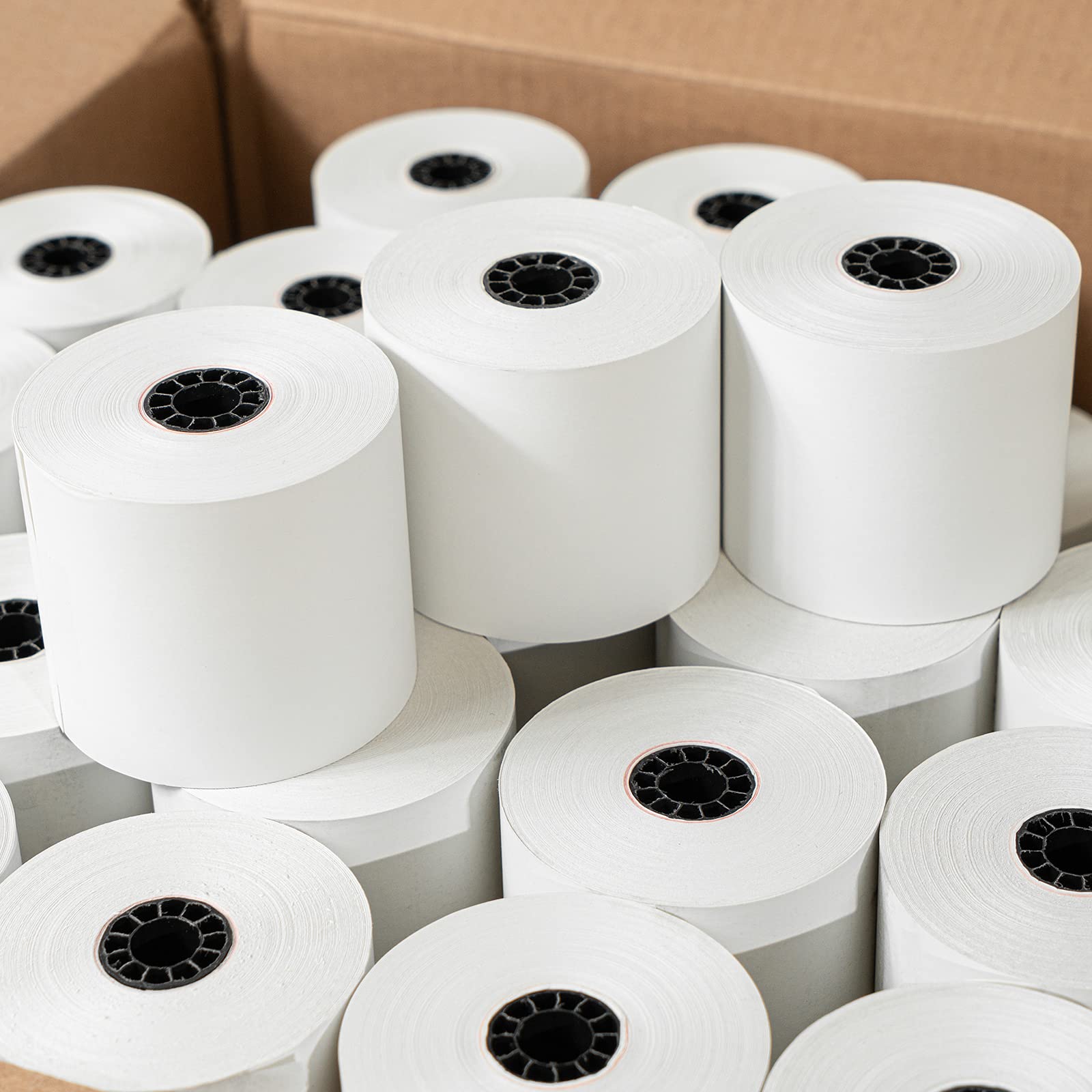Snapklik.com : 2 5/16" X 209 Gilbarco Thermal Gas Pump Paper Rolls