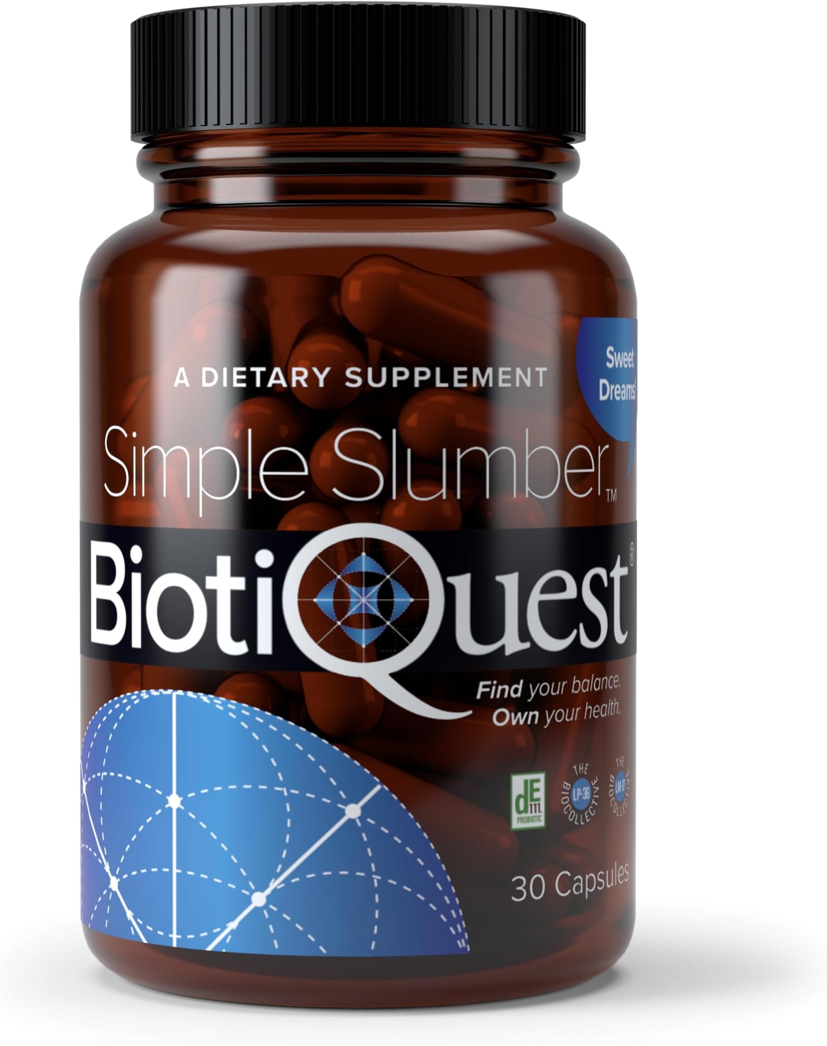 Amazon.com: BiotiQuest Simple Slumber Probiotics to Help Improve Sleep ...