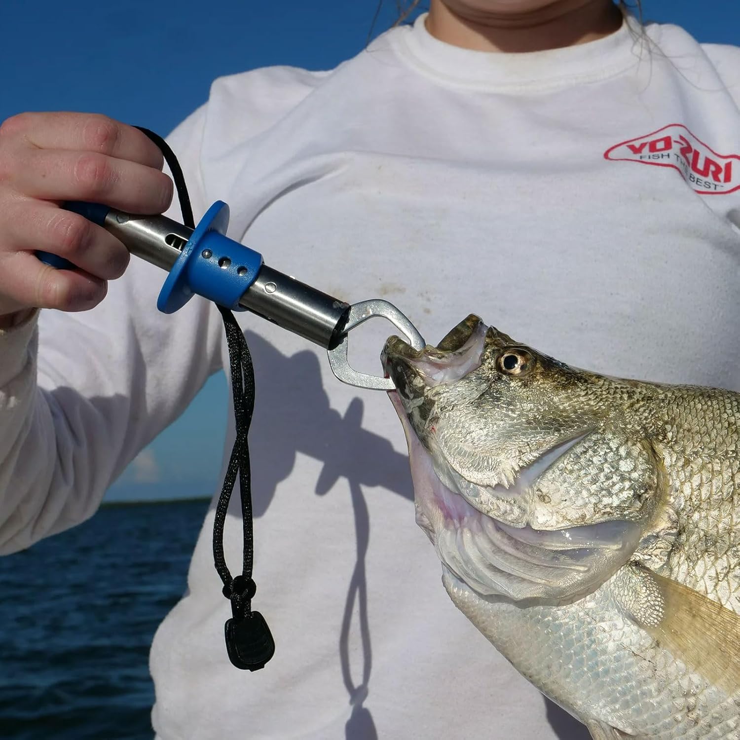 CUDA 6" Fish Lip Gripper, Durable Stainless Steel Up to 22 Lbs Fishing ...