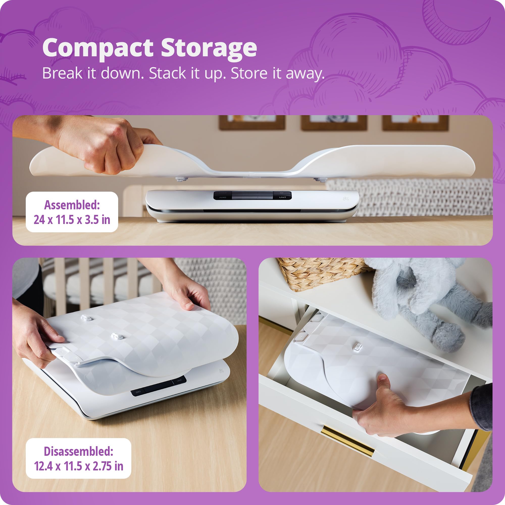 Snapklik.com : Greater Goods Smart Bluetooth Baby Scale