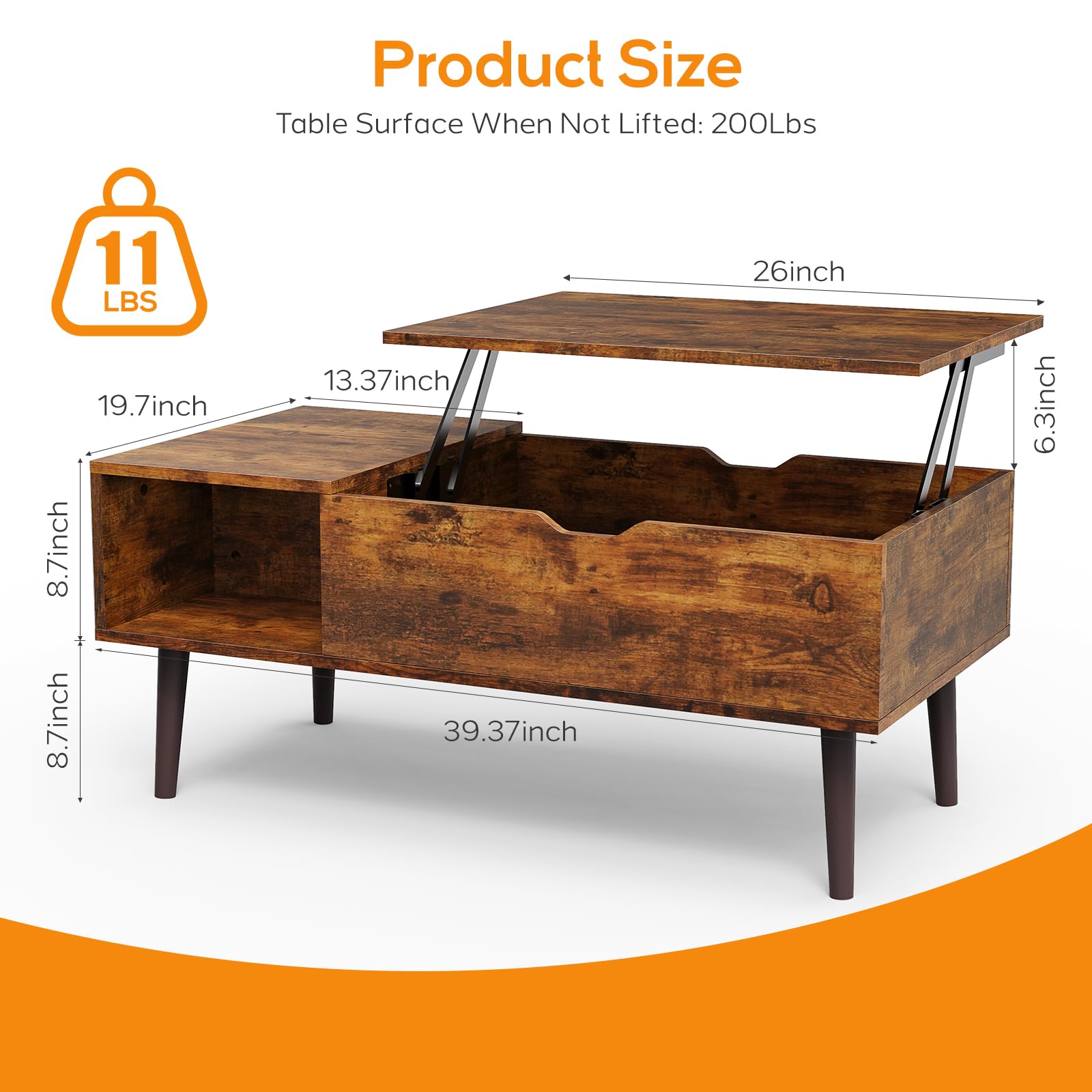 Snapklik.com : Coffee Table, Lift Top Coffee Tables For Living Room ...