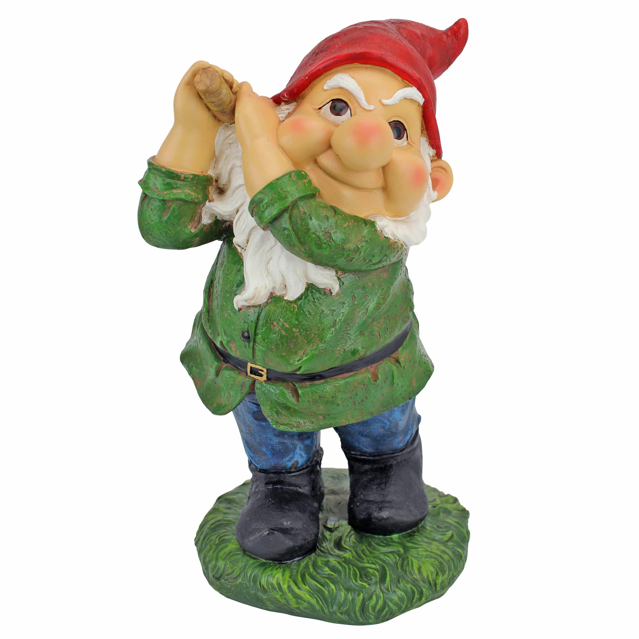 Snapklik.com : Design Toscano Bigey Burt Funny Golfing Garden Gnome Statue