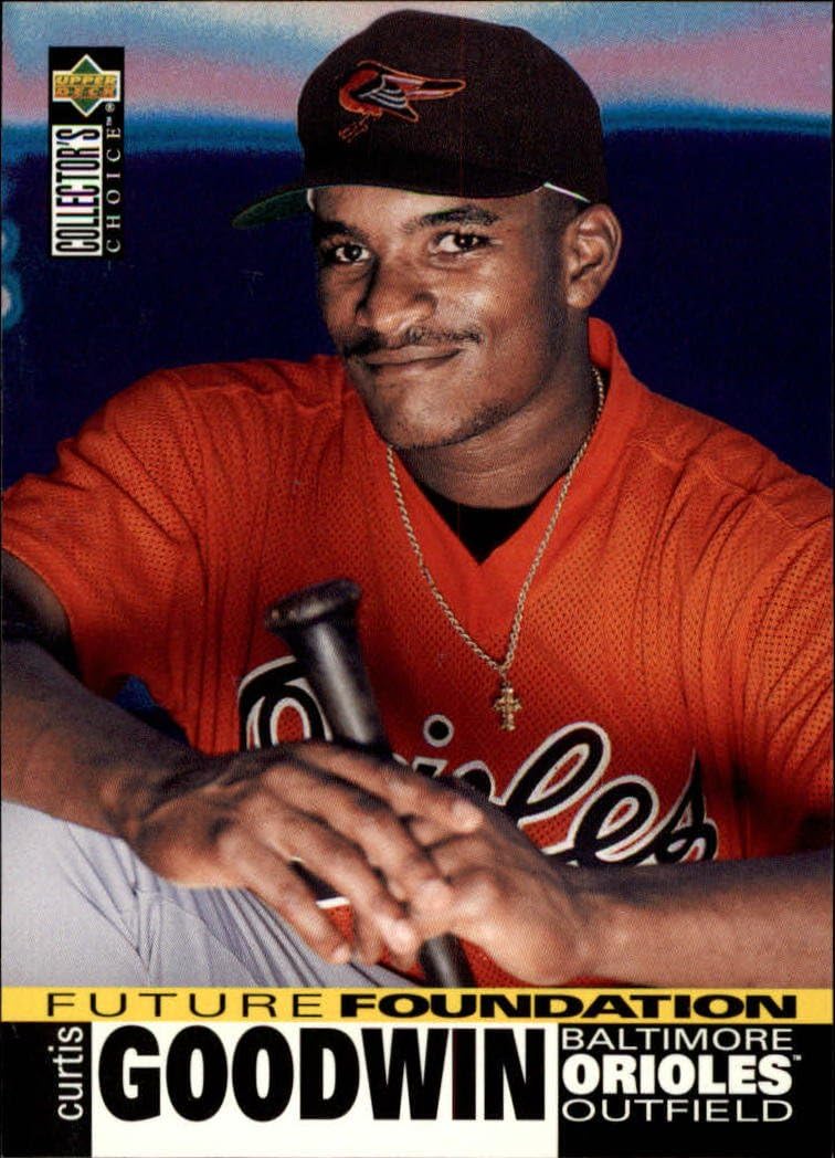 Amazon.com: 1995 Collector's Choice Baseball Card #37 Curtis Goodwin ...