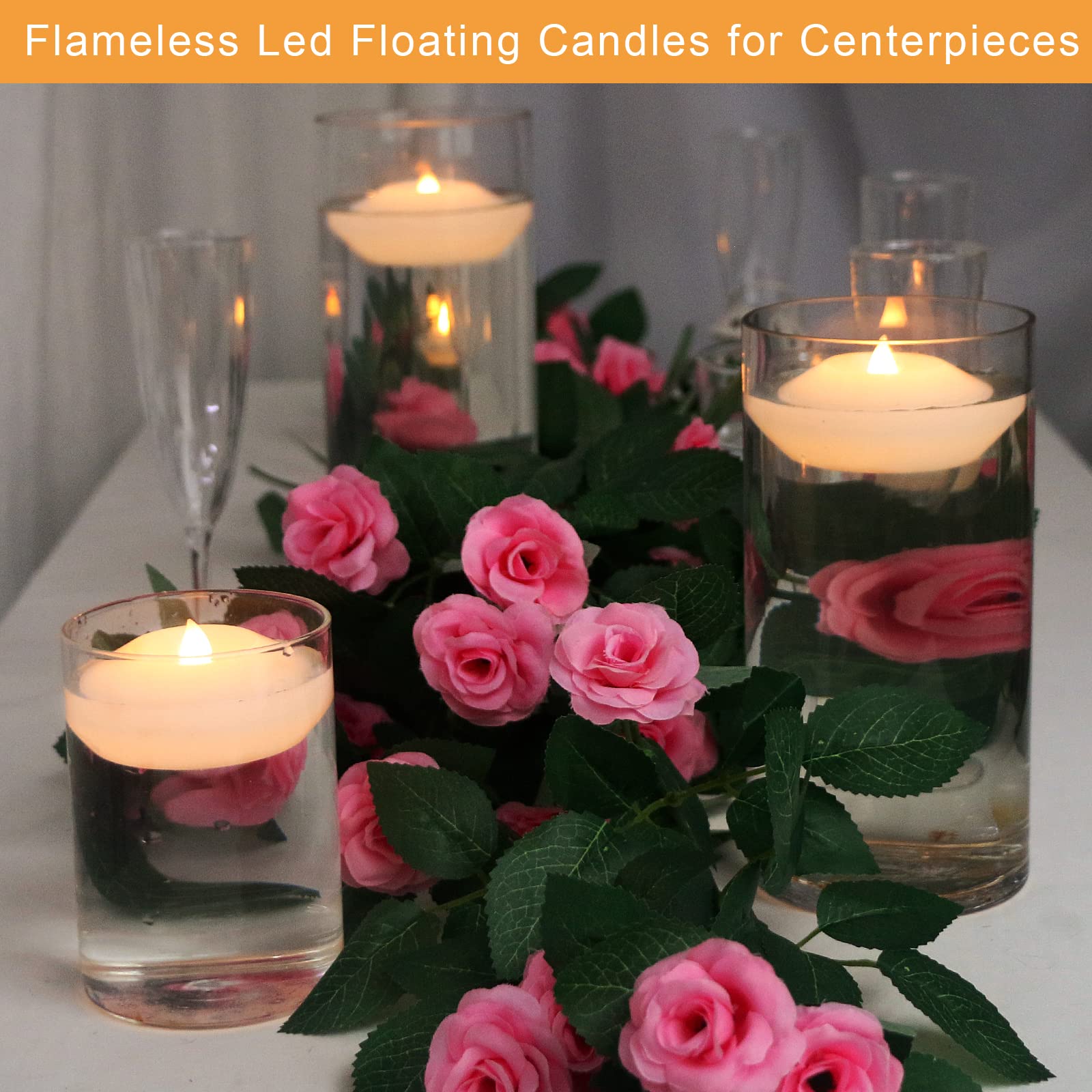 Fake Water For Floating Candles Tondiamo 24 Pcs Artificial Pearl
