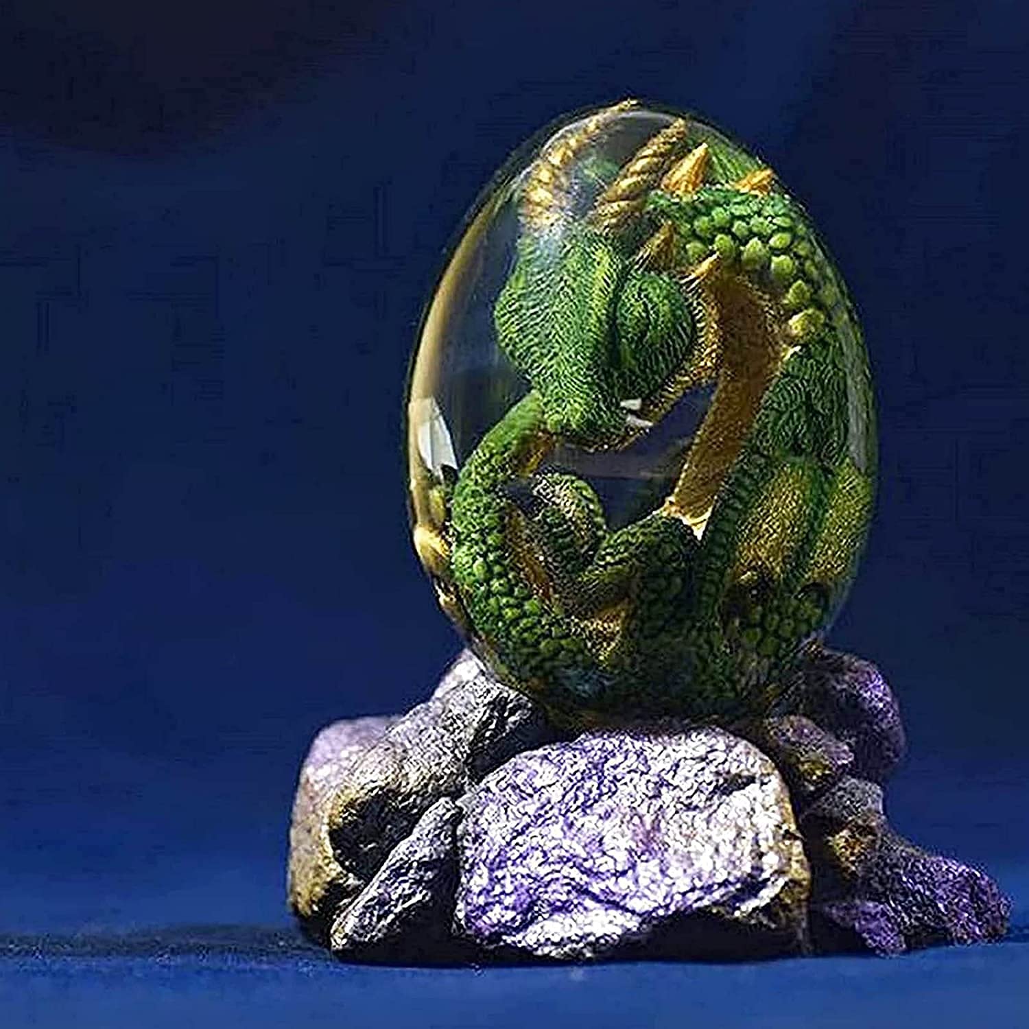 Amazon.com: Lava Dragon Egg-Dream Crystal Transparent Dragon Egg ...