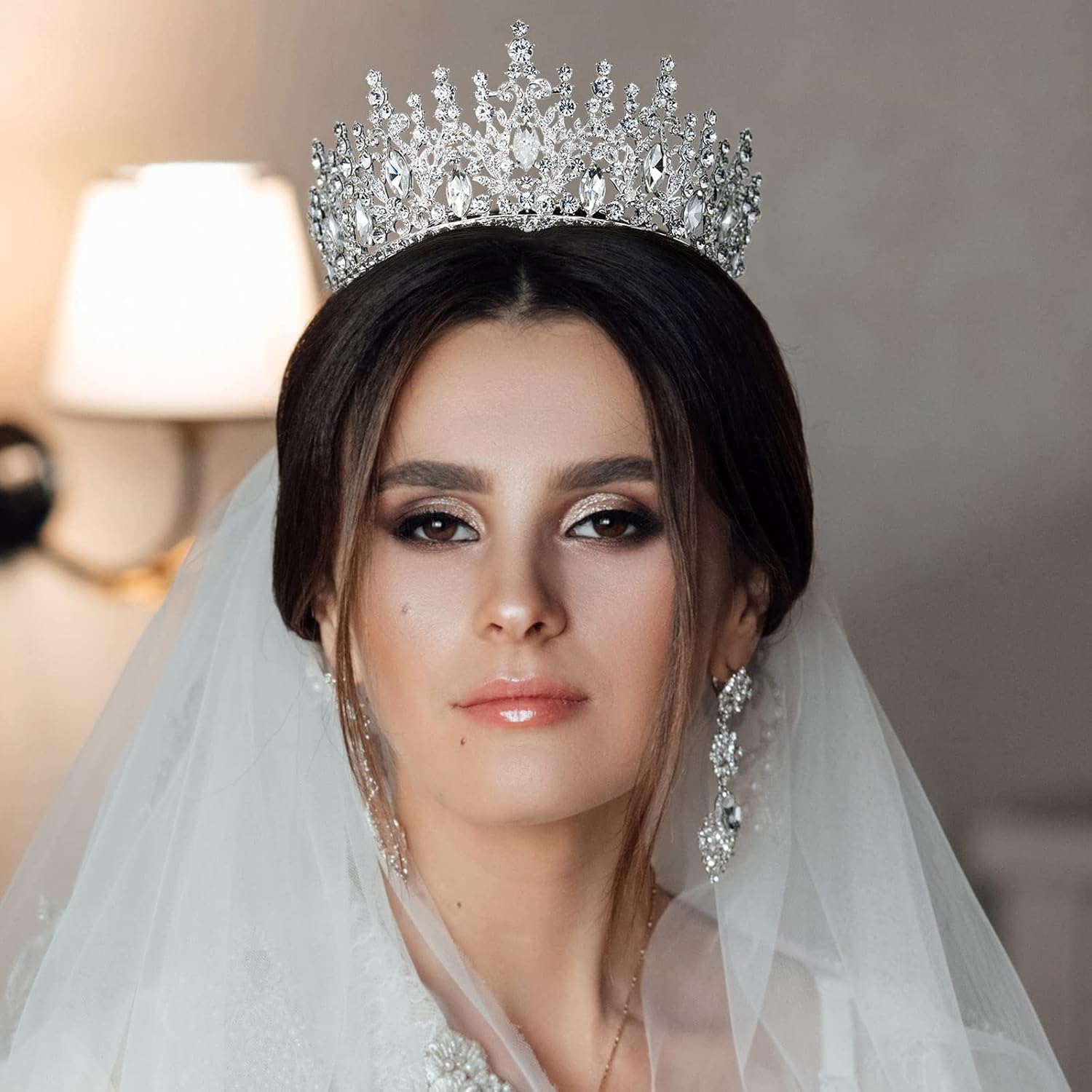 Buy AW BRIDAL Weeding Queen Crown For Women Rhinestone Wedding Tiaras buy-aw-bridal-weeding-queen-crown-for-women-rhinestone-wedding-tiaras