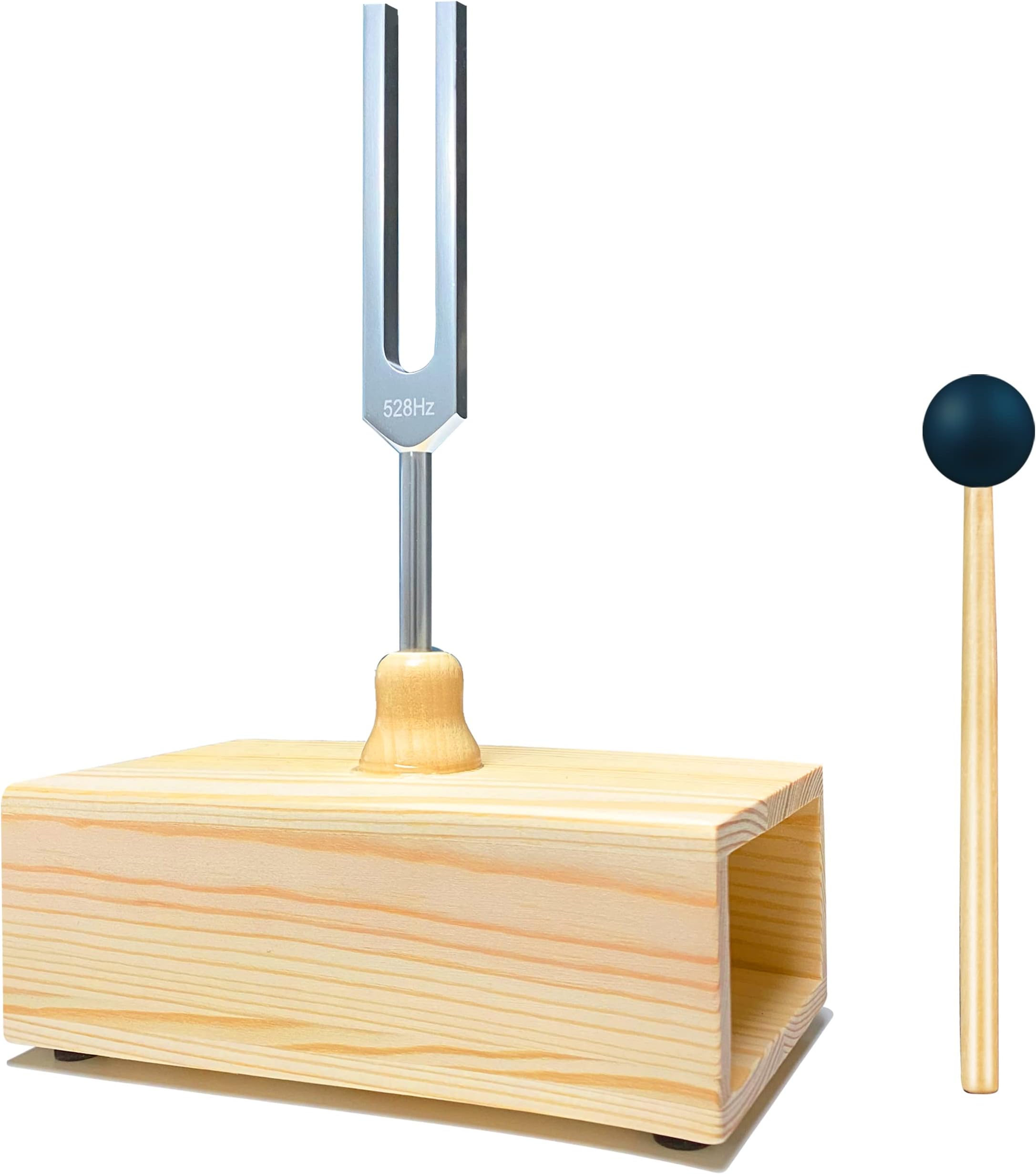 Amazon.com: Lrowvenu 432 Hz Tuning Fork with Resonance Box, Aluminum ...