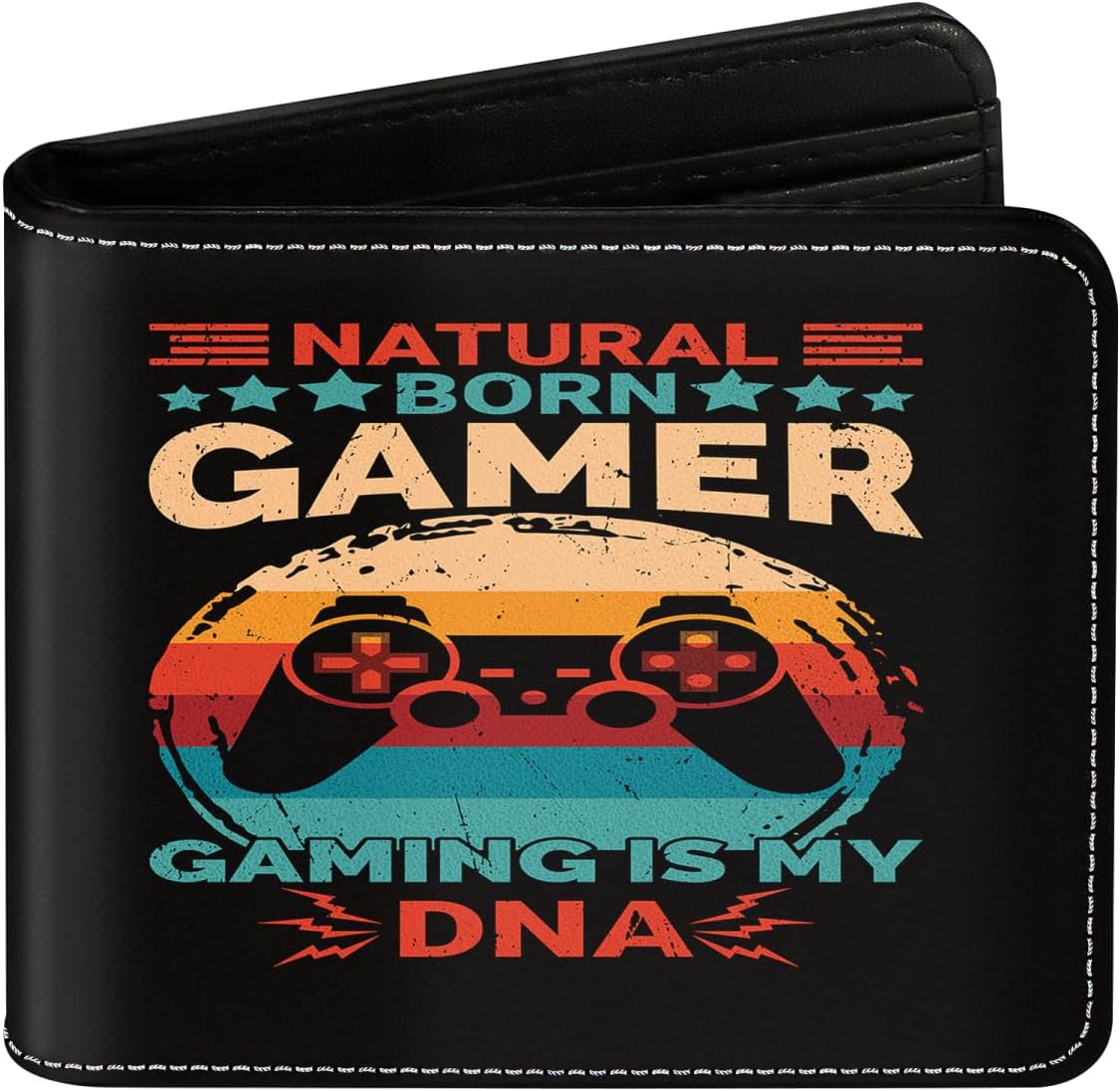 Amazon.com: OUTDENTO Teen Boys Wallet Gifts for Boys Gamers Gamepad ...