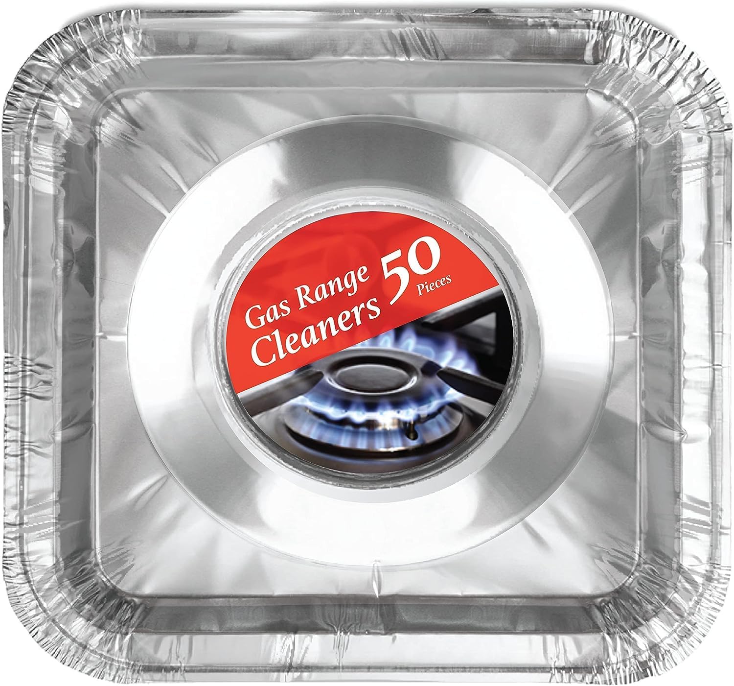 Amazon.com: Disposable Top Stove Burner Liners, Aluminum Foil Covers ...