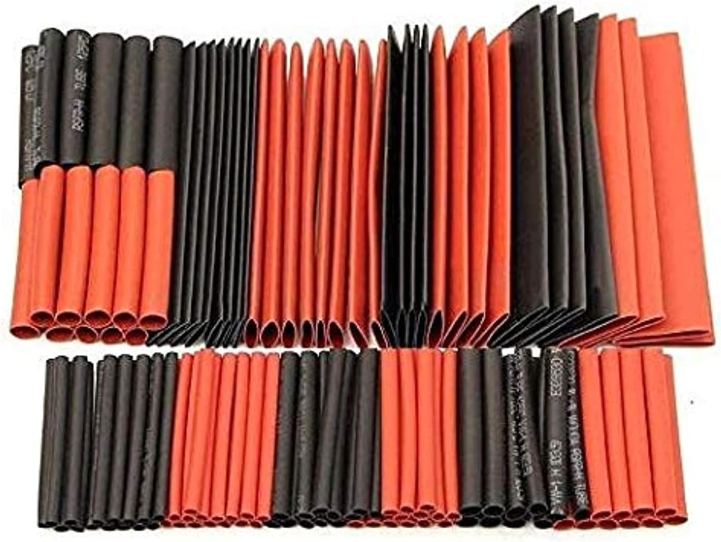 127 Piece Heat Shrink Tubes, Wire Wraps Assortment Set Shrinkable ...