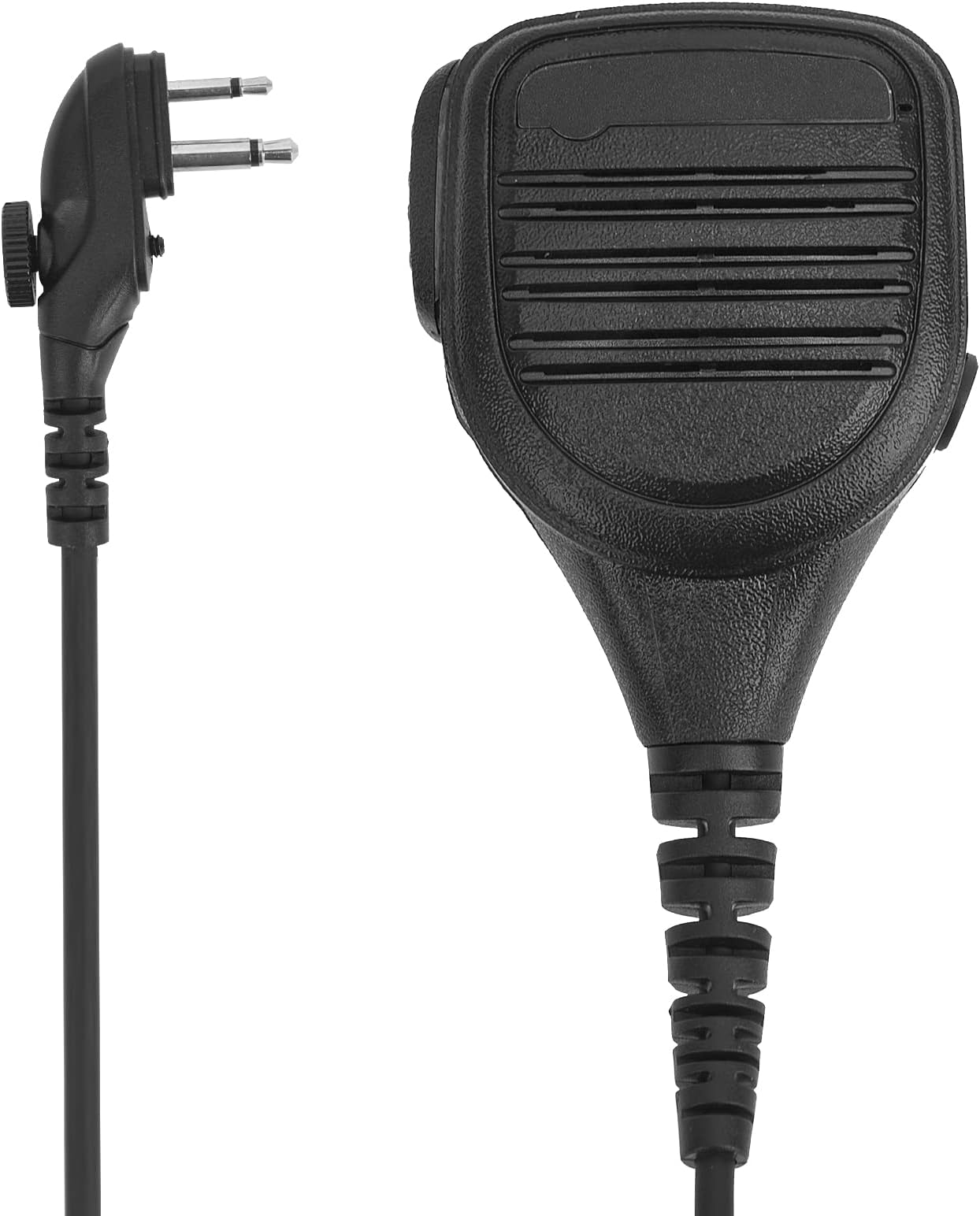 Amazon.com: Pdflie Walkie Talkie 2 Pin H1 Screw Microphone Shoulder ...