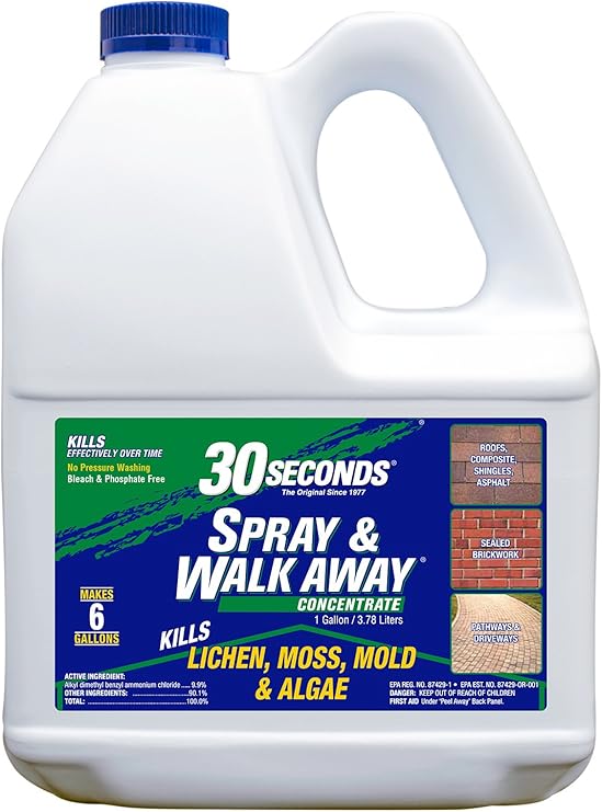 Amazon.com : 30 SECONDS Cleaners Spray & Walk Away, 1 Gallon ...
