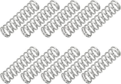 Amazon.com: PATIKIL Compression Spring, 0.5mm Wire Dia x 4mm OD x 15mm ...
