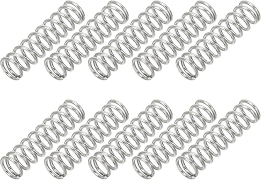 Amazon.com: PATIKIL Compression Spring, 0.5mm Wire Dia x 4mm OD x 15mm ...