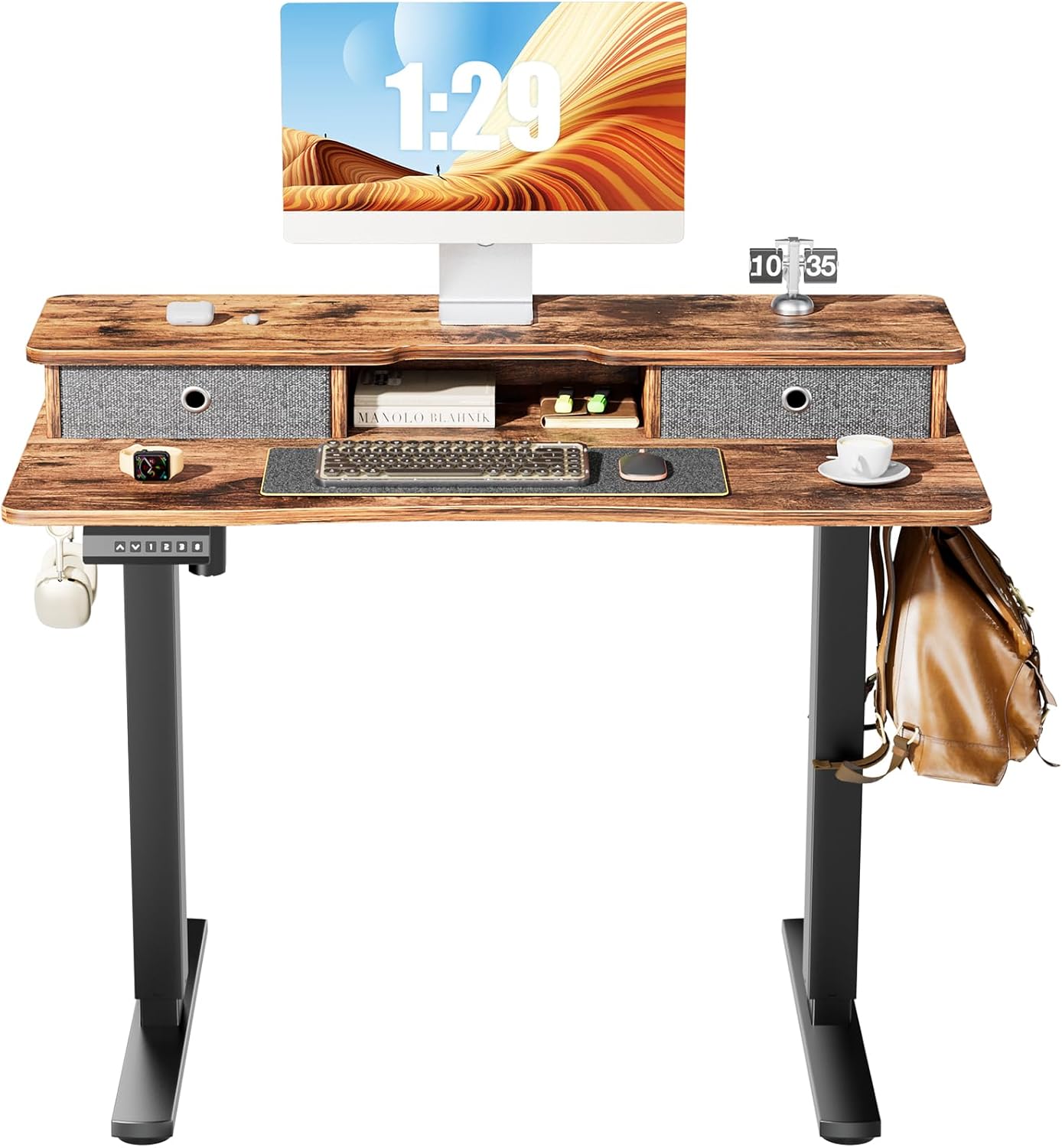 Amazon.com: Electric Standing Desk Adjustable Height Stand Up Desk, 40 ...