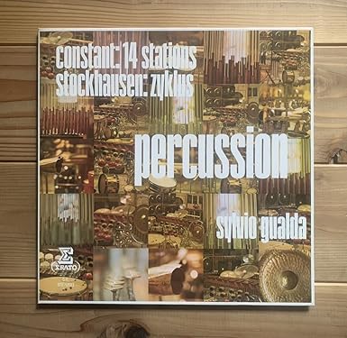 Amazon.co.jp: オリジ Sylvio Gualda - Marius Constant/Karlheinz Stockhausen Percussion: 14 Stations ...