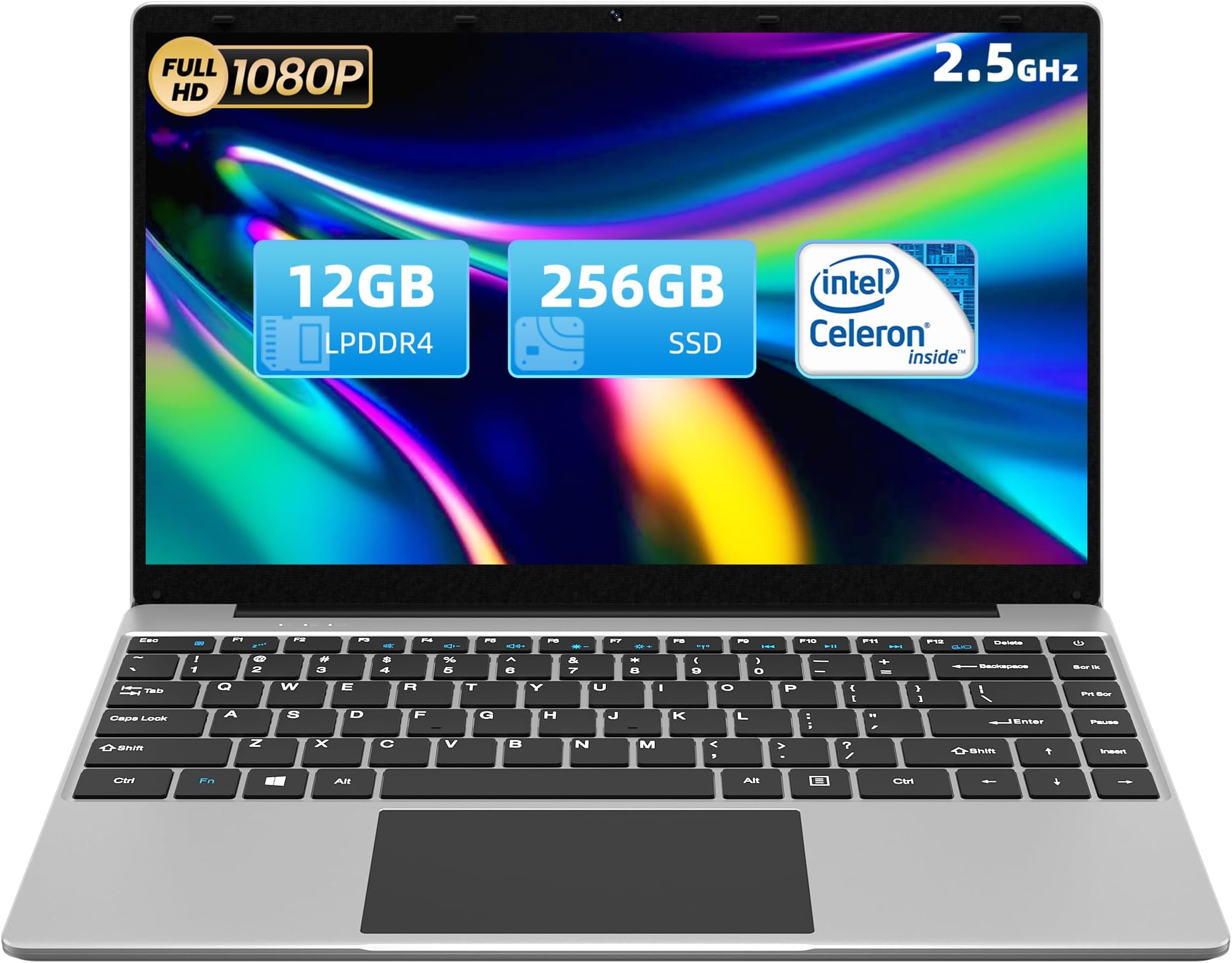 Amazon.com: jumper Laptop 14 Inch, 12GB LPDDR4 RAM, 256GB SSD Laptops ...