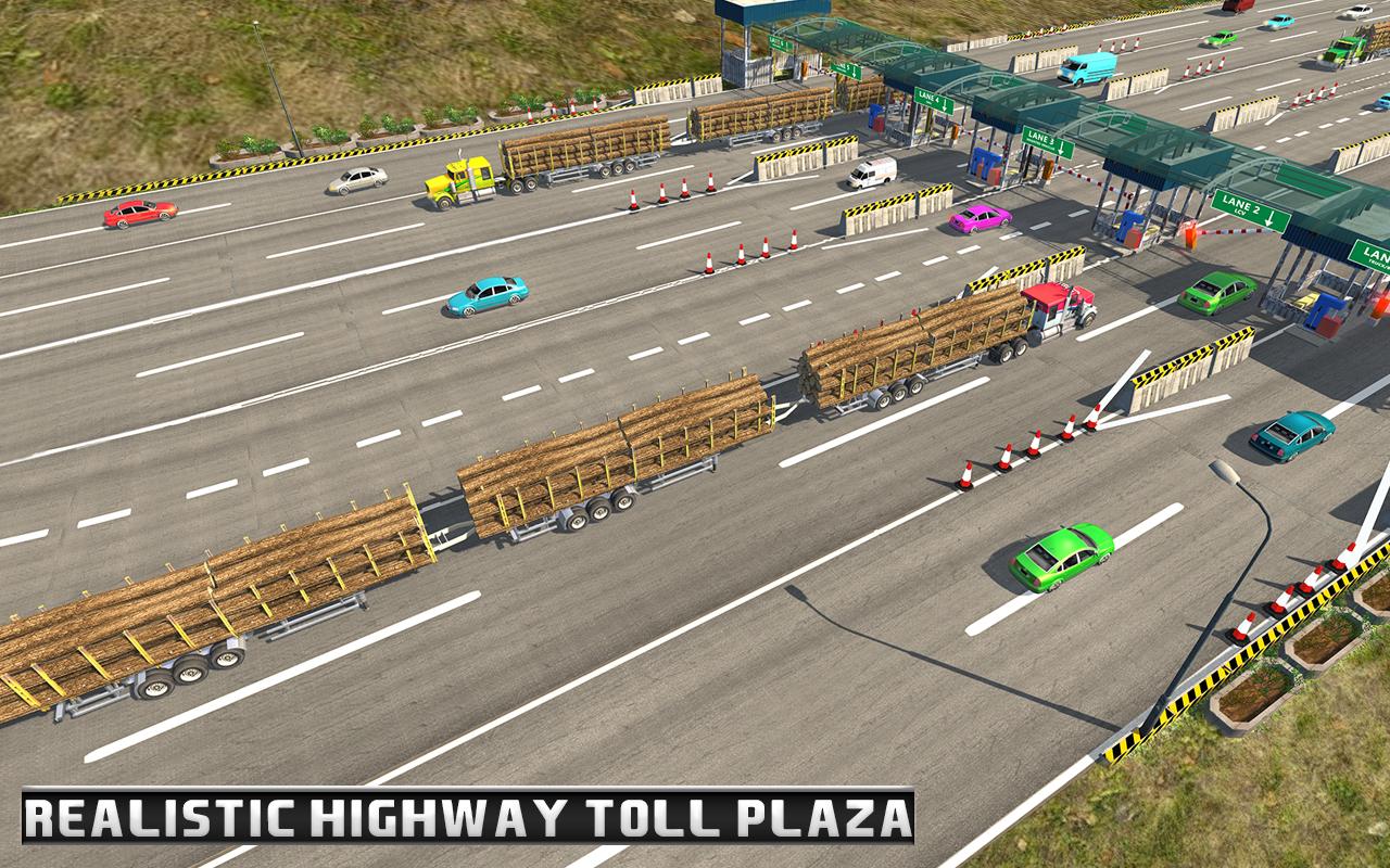 Long Trailer Heavy Truck Simulator Wood Cargo Games - App on Amazon ...