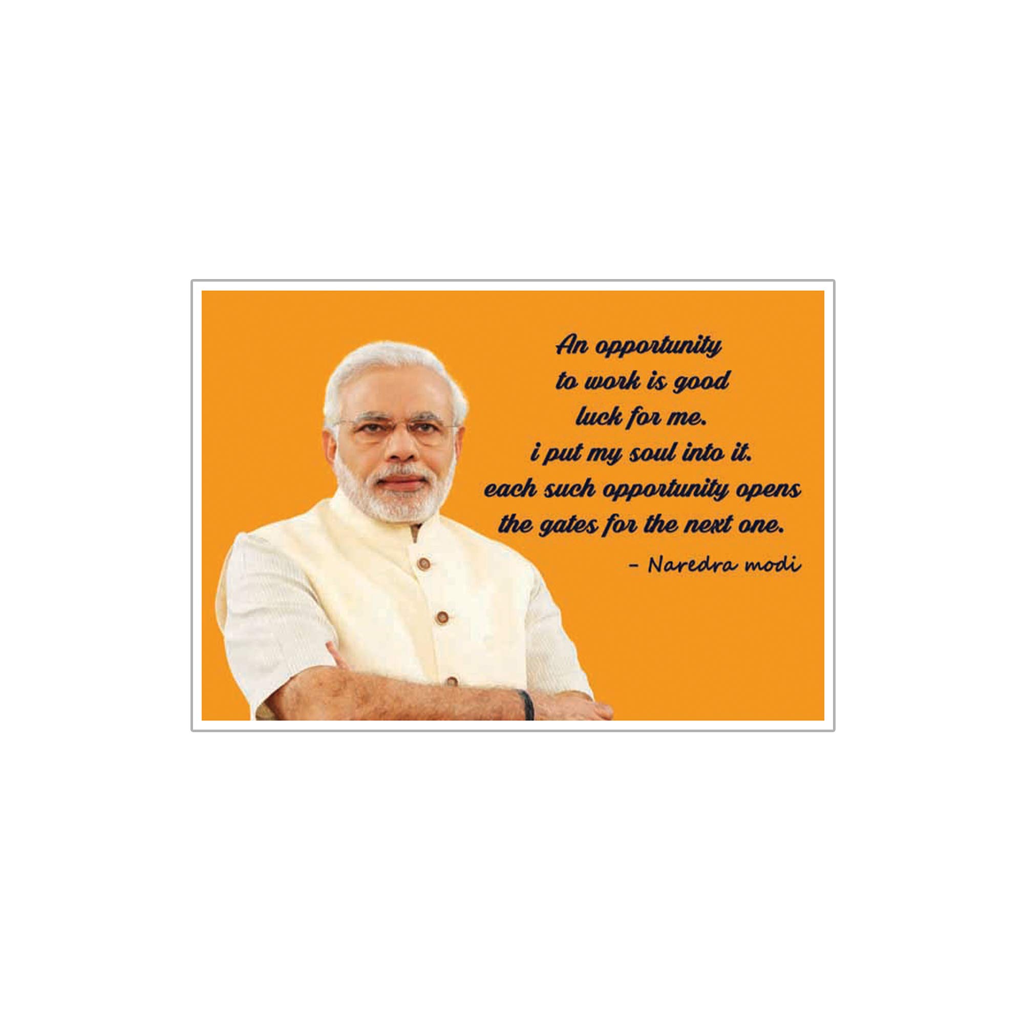 Narendra Modi Inspirational Quotes