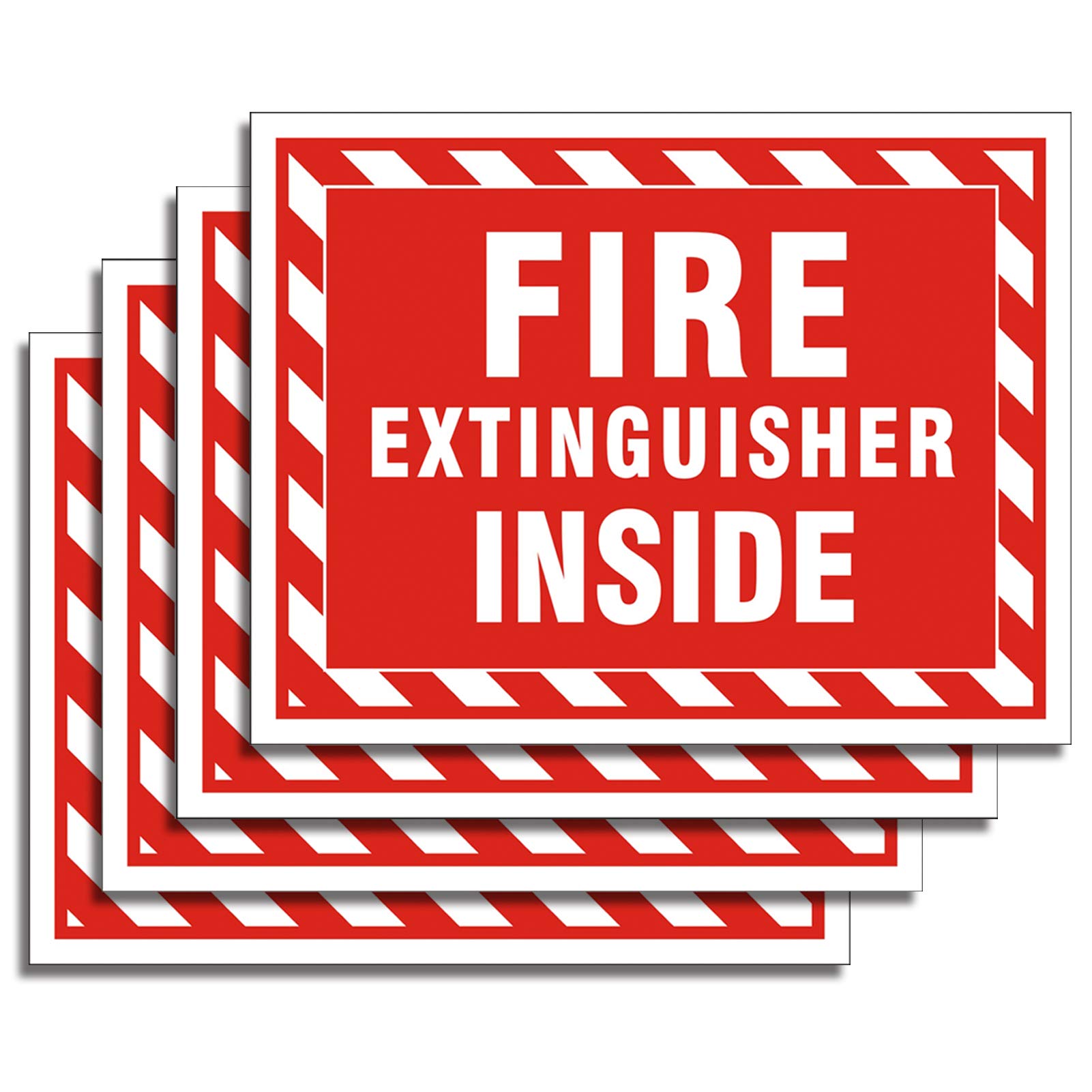 Buy Uflashmi Fire Extinguisher Inside Sticker, Fire Extinguisher Sign ...